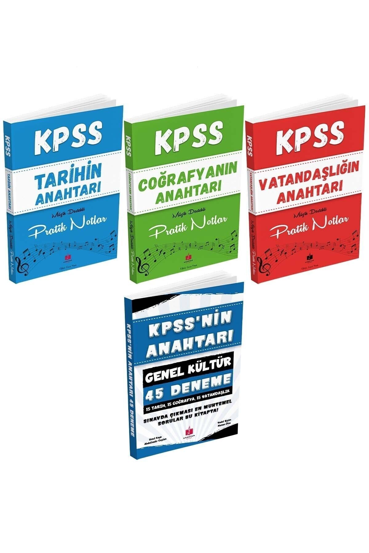 Anahtar Kitap 2026 Kpss'nin Anahtarı Genel Kültür Pratik 3'lü Ve 45 Deneme - Fiyatı, Yorumları