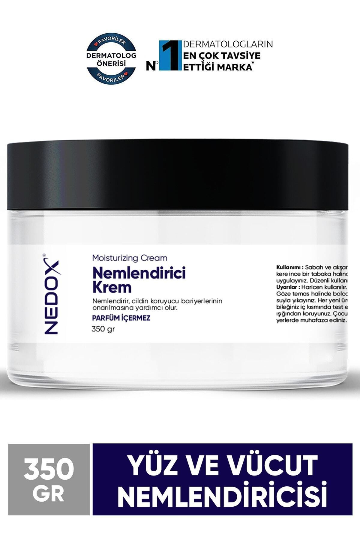 NEDOX Nemlendirici Krem Kuru Ciltler Seramid Ve Hyalüronik Asit ...