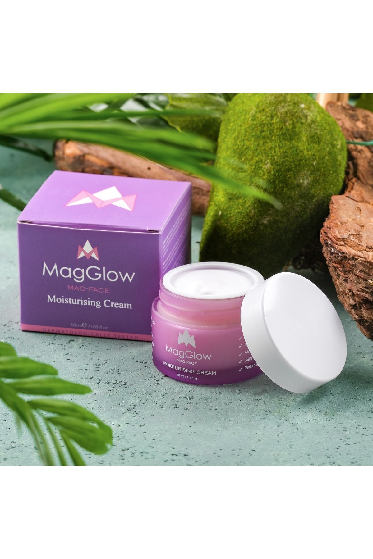 MagGlow Mag-face Su Bazlı Nemlendirici Yüz Kremi - Normal, Yağlı, Karma ...