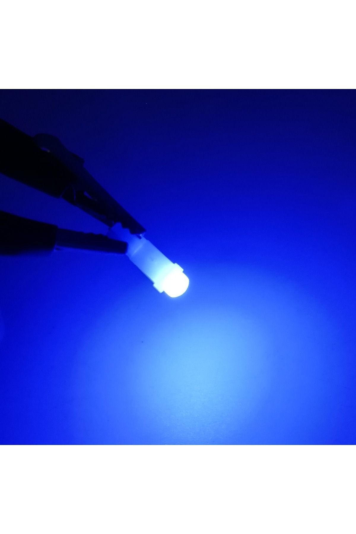 JemLed T5 Led 10 Adet Beyaz-Kırmızı-Turuncu-Mavi-Buz mavi Oto Kilometre ...