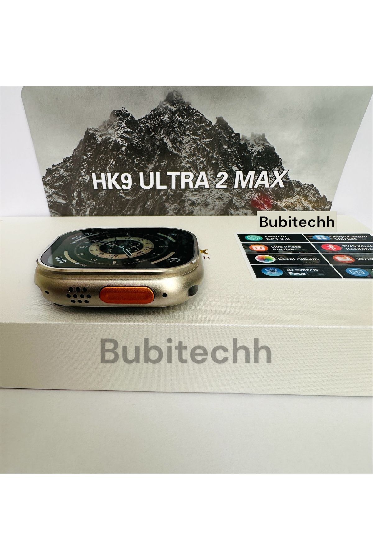Bubitechh Hk9 Ultra2 Max 49m Akıllı Saat (SÜPER AMOLED) 2024 Fiyatı, Yorumları - Trendyol