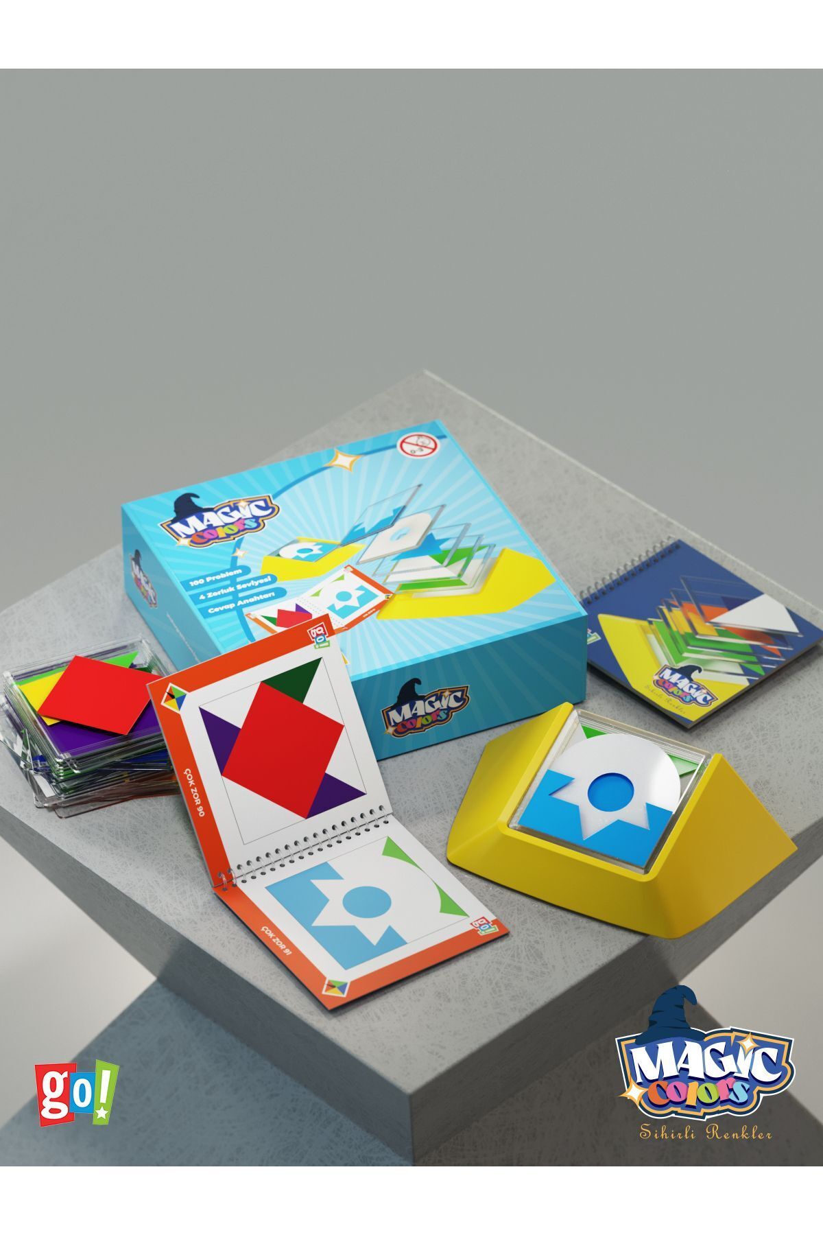 Go Toys Magic Colors Sihirli Renkler Görsel Algı Beceri ve Tasarım ...