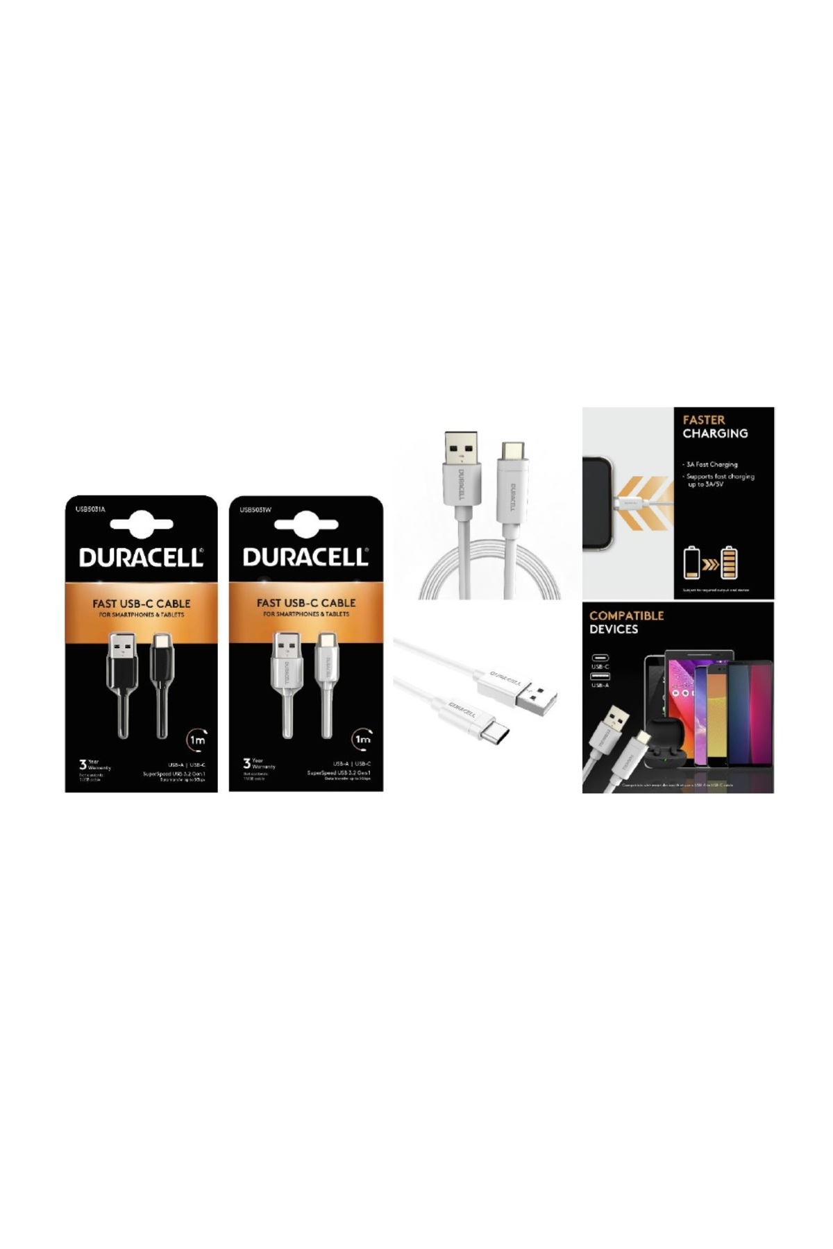 Duracell 1m Usb-a To Usb-c Charge Kablo Fiyatı, Yorumları - Trendyol