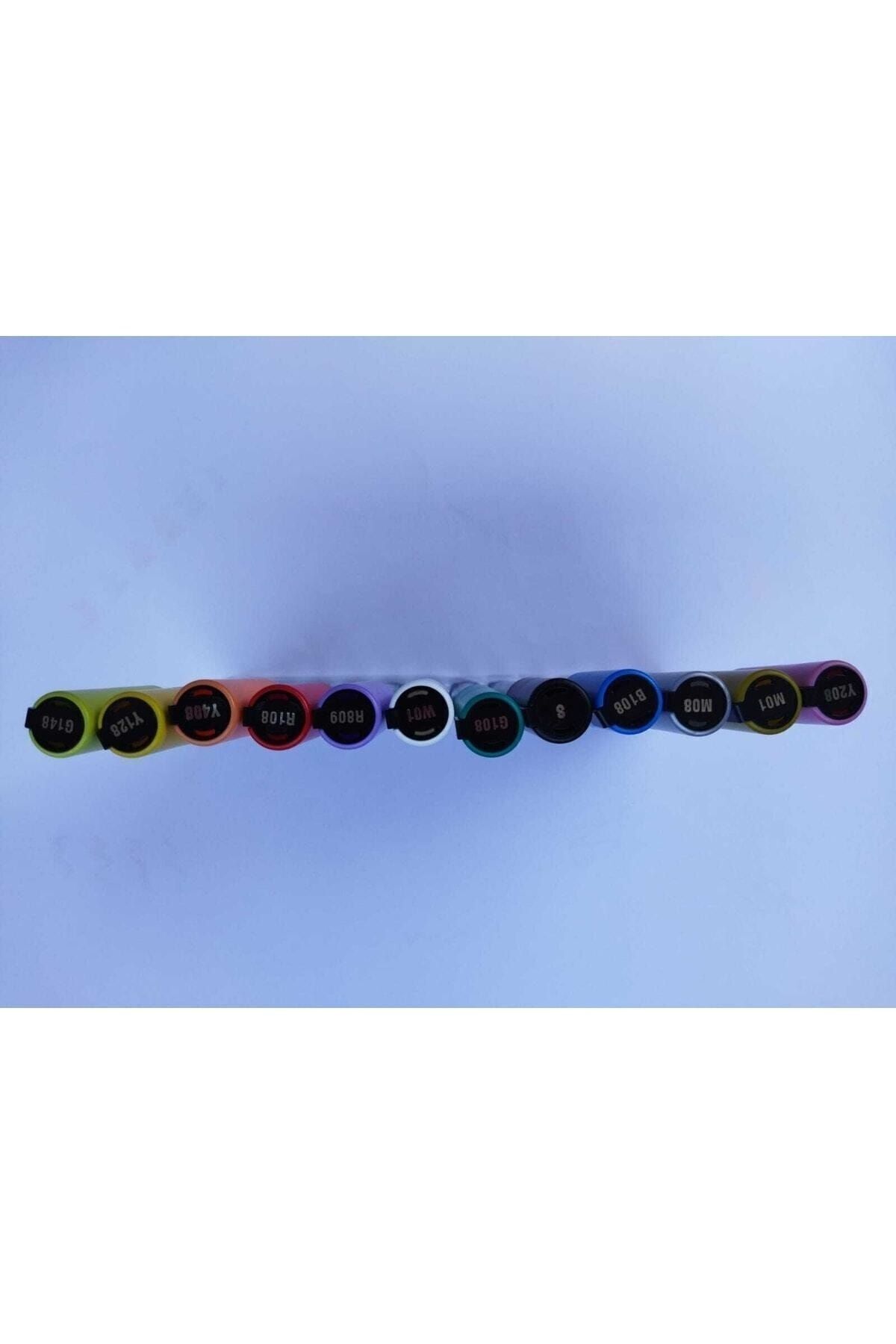 Cıvıltı Jupaı Acrylıc 5510-12 Painter 12 Color Marker Line 12 Renk ...