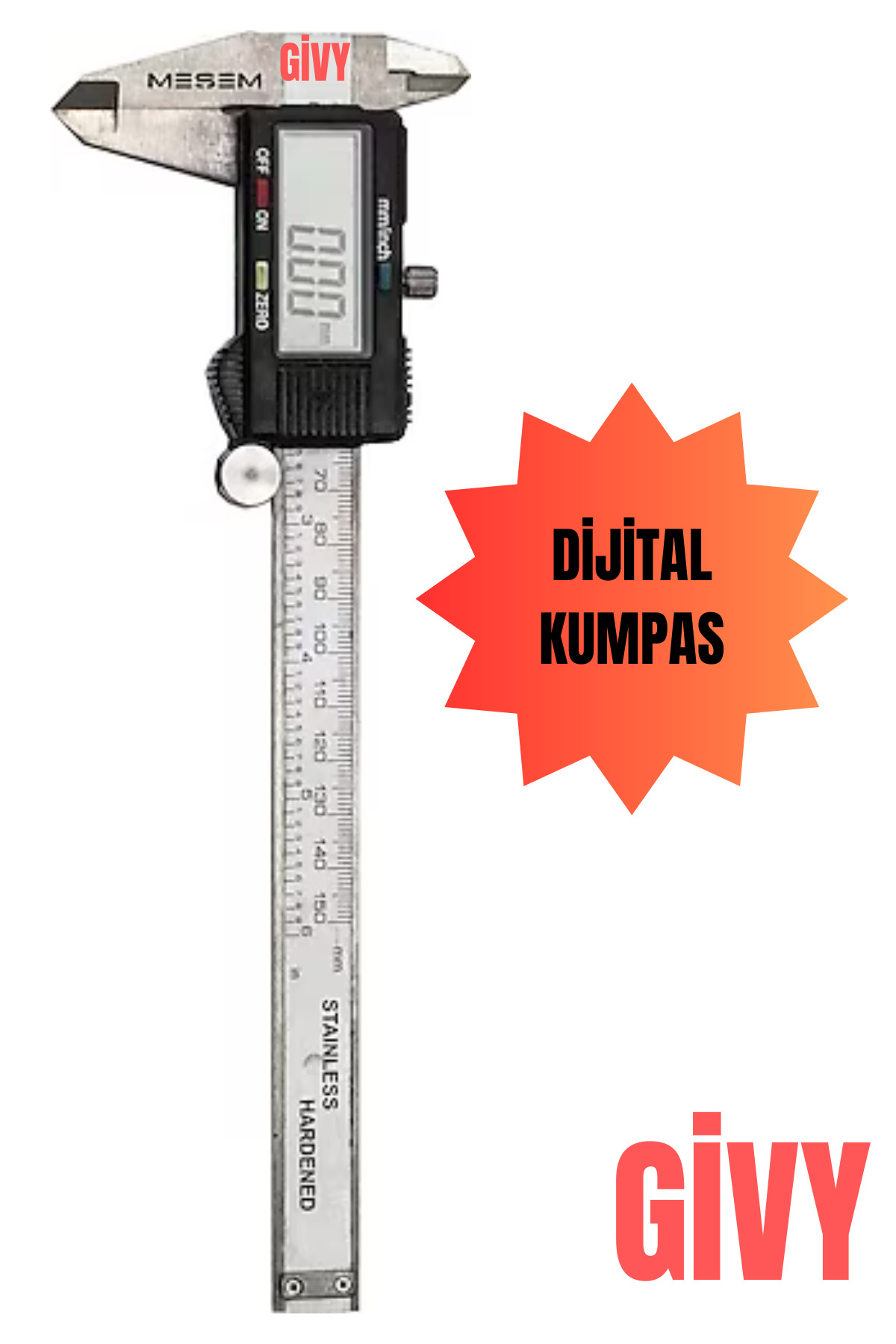 GİVY Dijital Kumpas 150 mm - Fiyatı, Yorumları