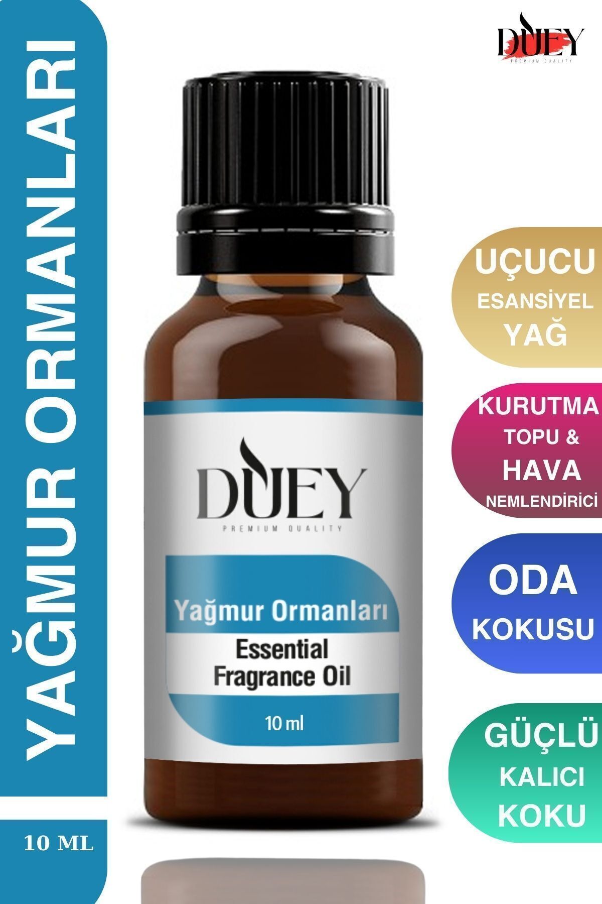 DUEY Yağmur Ormanları Uçucu Yağ Buhurdanlık Yağı Difüzör Esansı Oda ...