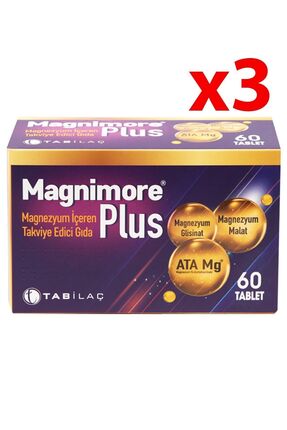 🥇 Magnimore Plus 60 Tablet - Magnezyum Takviyesi!