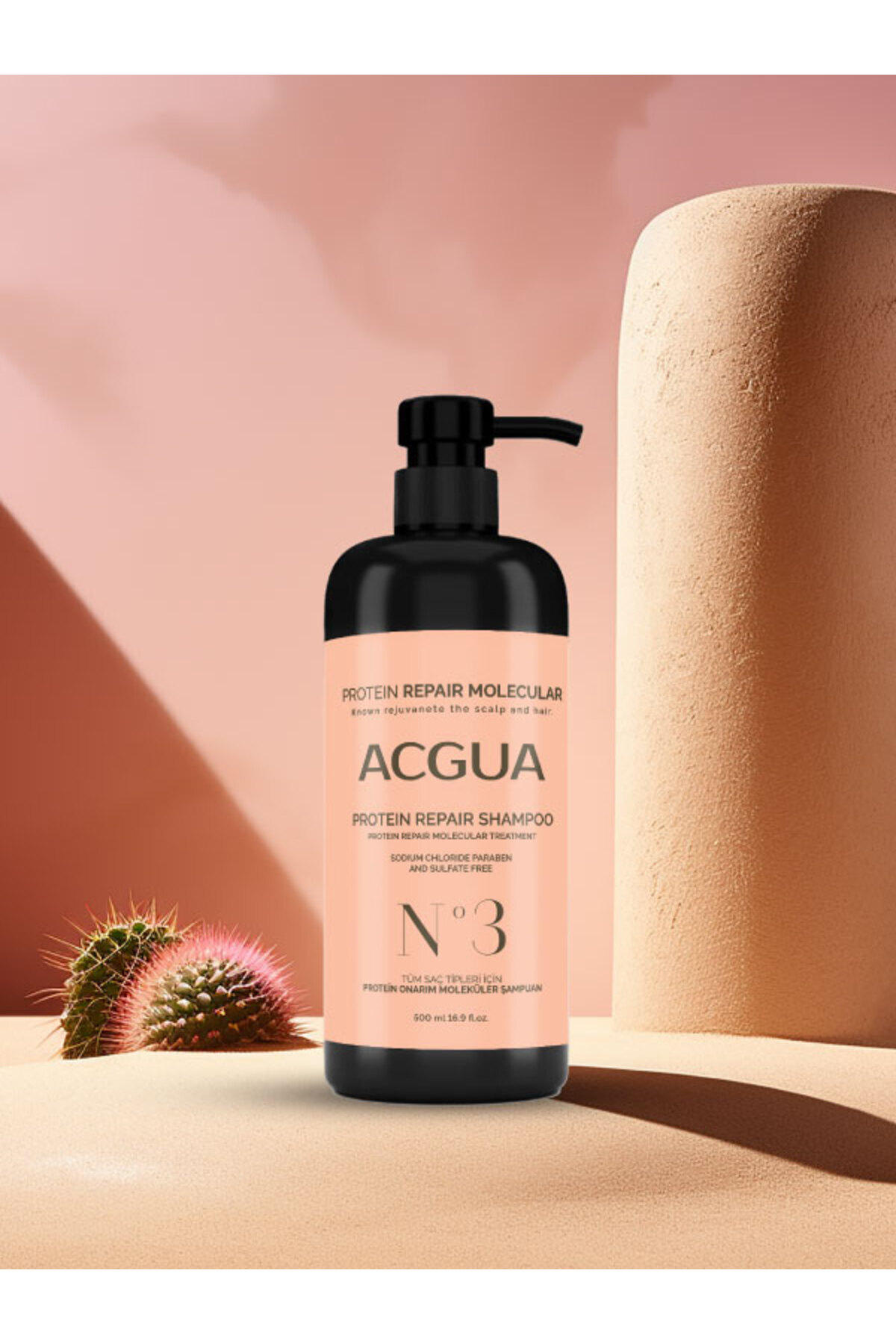 ACGUA NO 3 :ACGUA PROTEIN REPAIR MOLECULAR SHAMPOO 1000 ML - Fiyatı ...