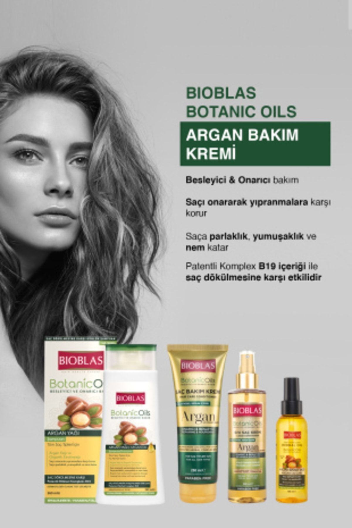 Bioblas Botanic Oils Argan Yağlı Saç Kremi 250 Ml Onarıcı Argan Saç ...