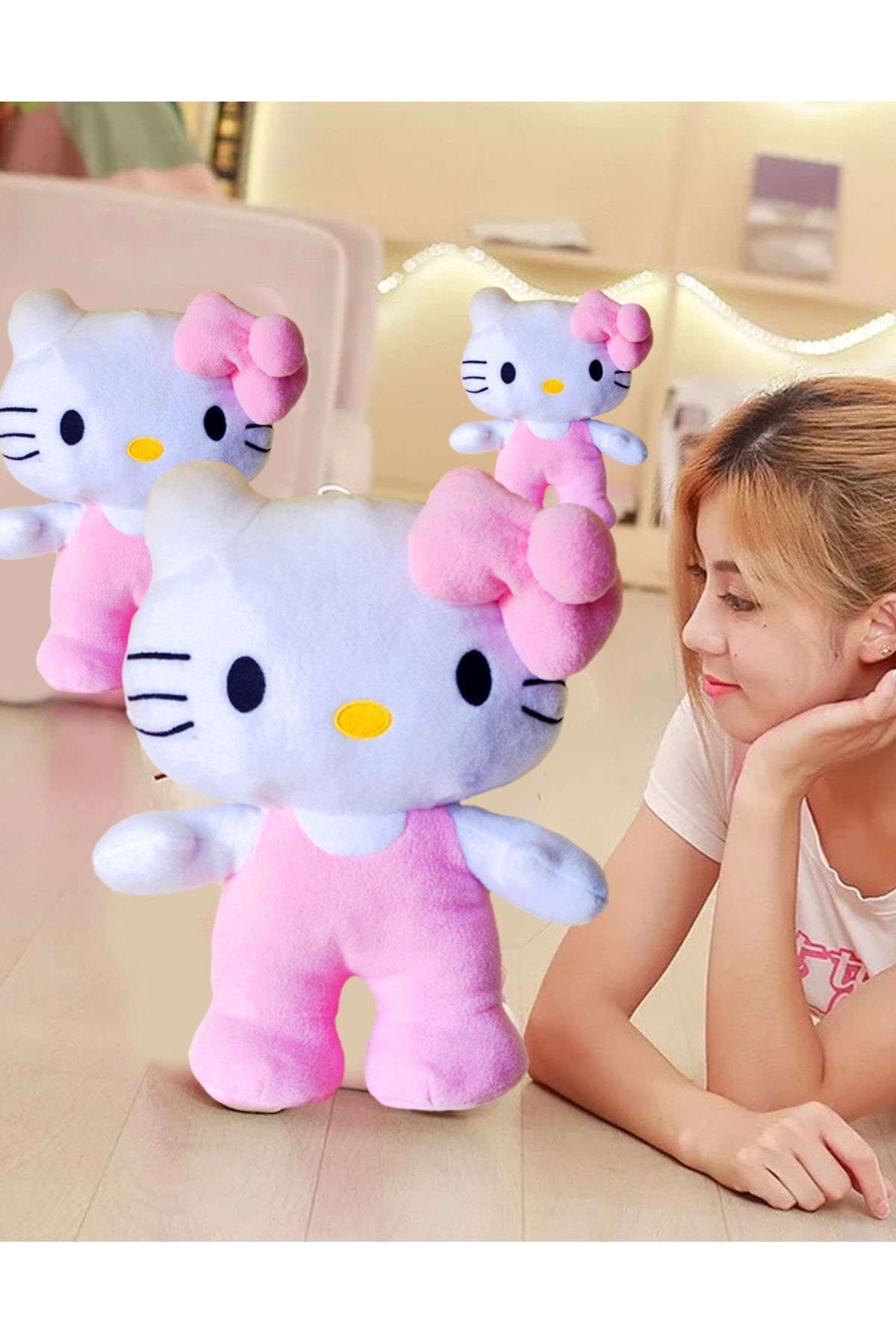 Pufline Hello Kitty Pelüş Oyuncak (35 CM) Fiyatı, Yorumları - Trendyol