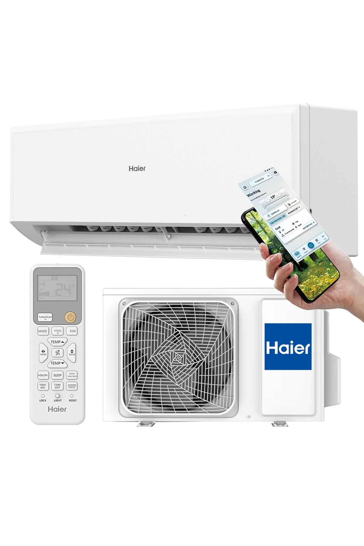 Haier klima Haier As35rbahra-tr Revive Plus A Wi-fi 12000 Btu Duvar ...