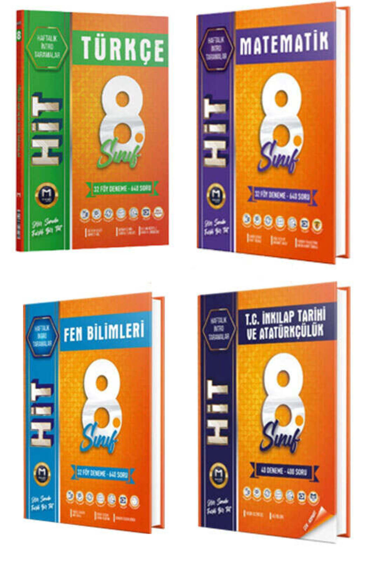 Mozaik Yayınları Mozaik Yayınları 2025 8.Sınıf Tüm Dersler Hit Deneme Seti - Fiyatı, Yorumları