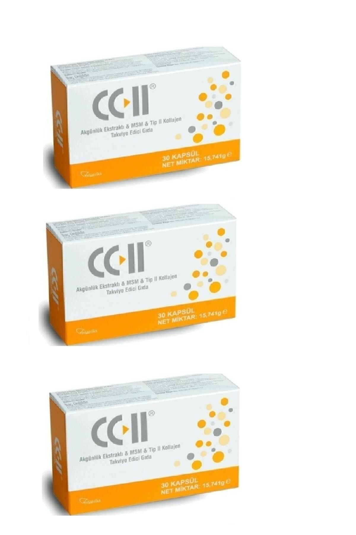 CC-II Tip 2 Kollajen 30 Kapsül 3'lü Paket - Fiyatı, Yorumları