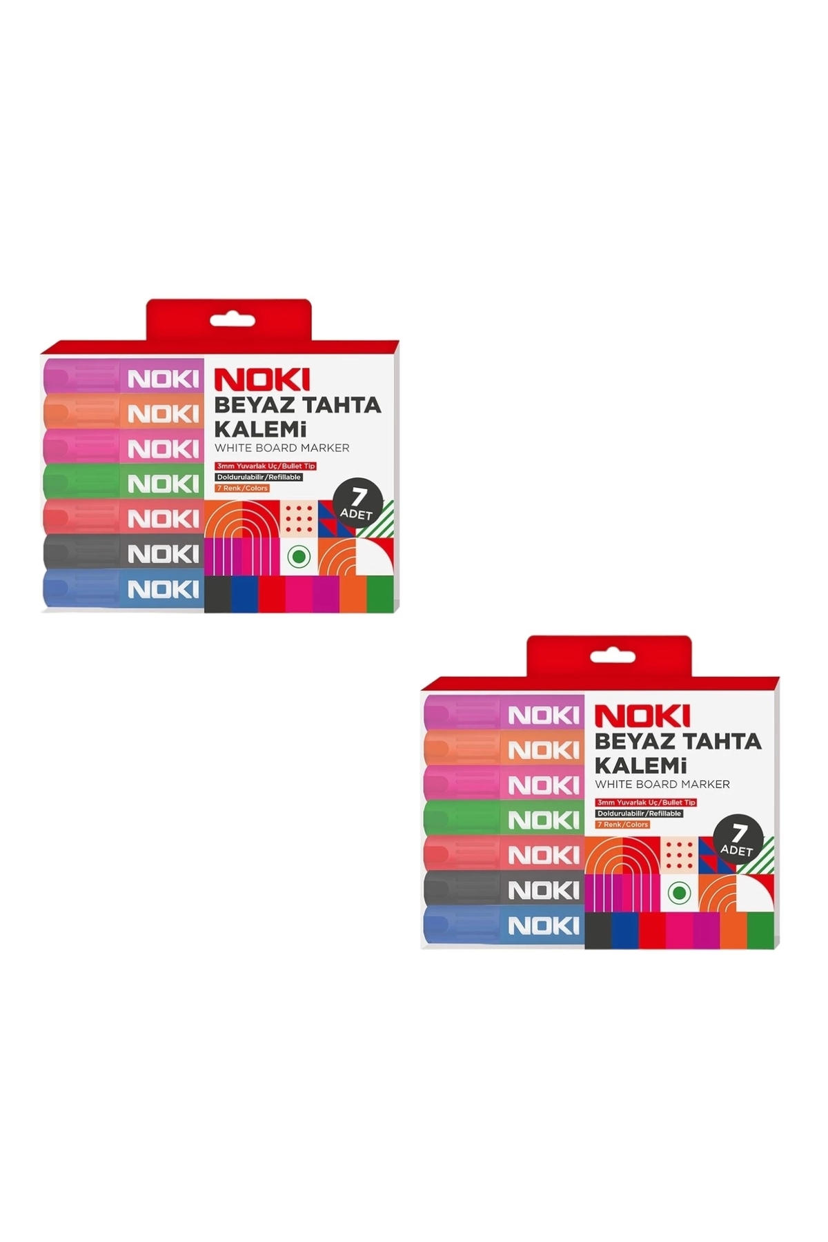 Noki NOKİ BEYAZ TAHTA KALEMİ YEDİLİ SET ( İki Adet ) Fiyatı, Yorumları - Trendyol