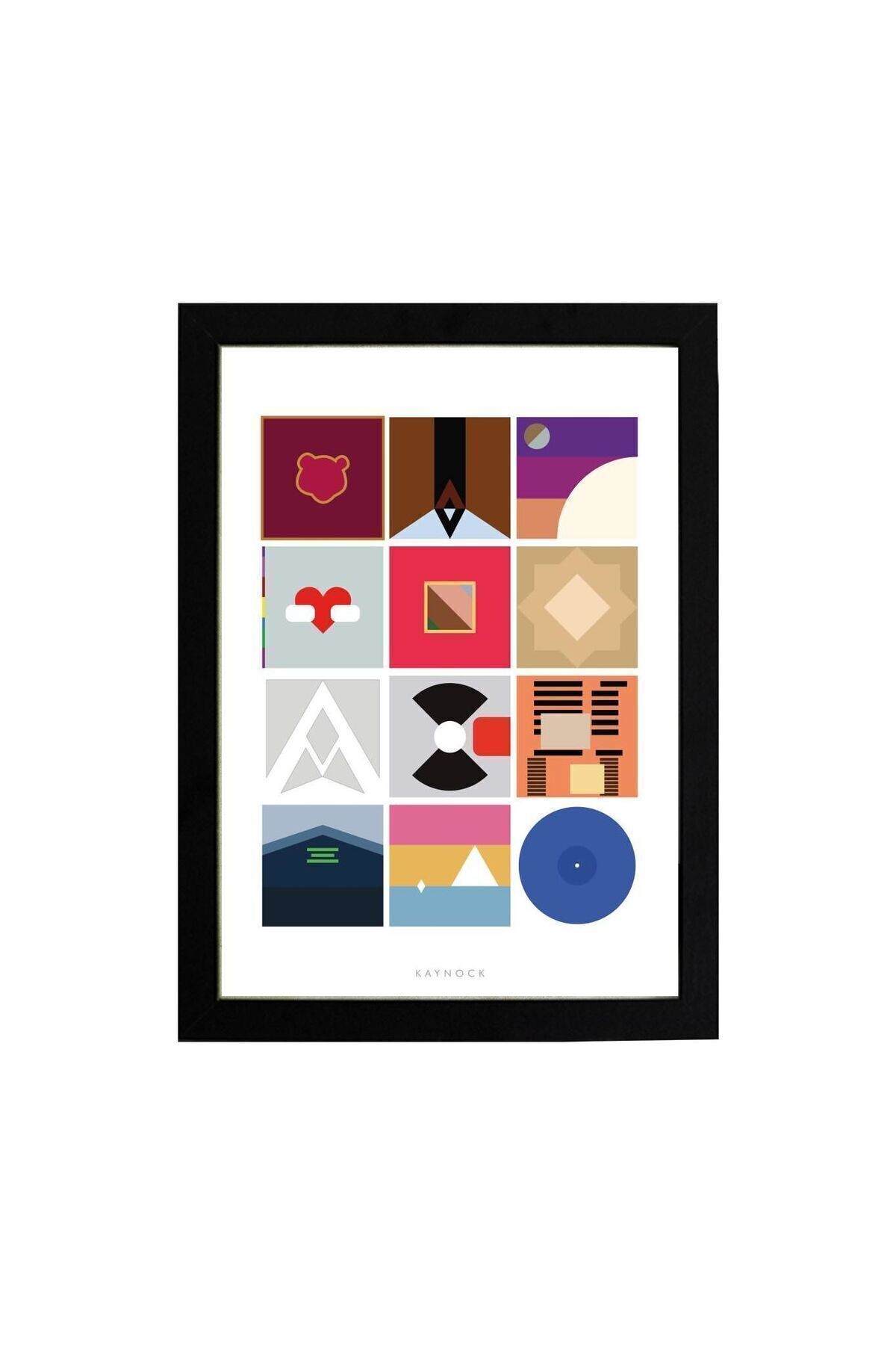 KAYNOCK Kanye West Albums, Rap, Müzik, Music, Poster Tablo Dijital ...