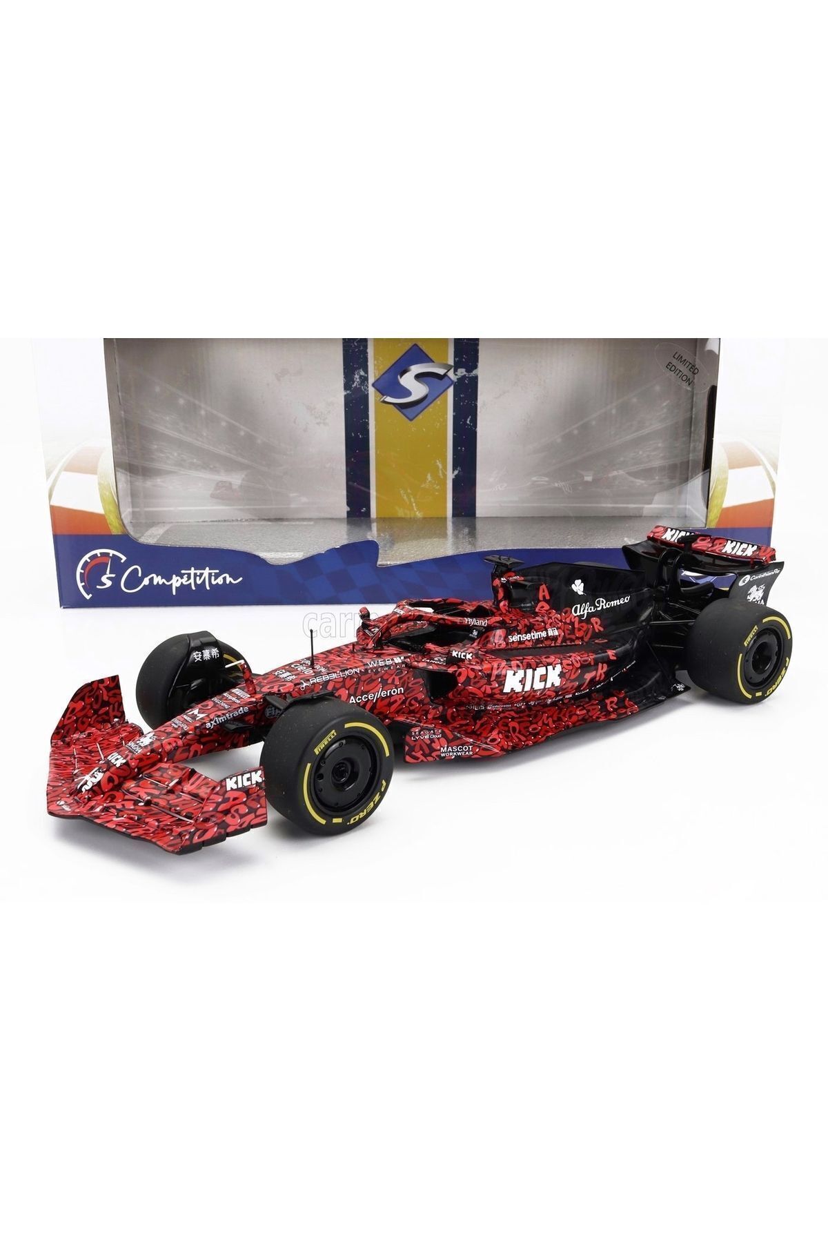 Solido Formula 1 Alfa Romeo F1 C43 1/18 Diecast Model Koleksiyon Araba ...