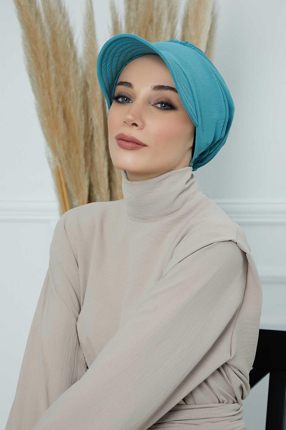 Aisha's Design Siperlikli Aerobin Şapka Bone,b-73a Mint Yeşili Fiyatı ...