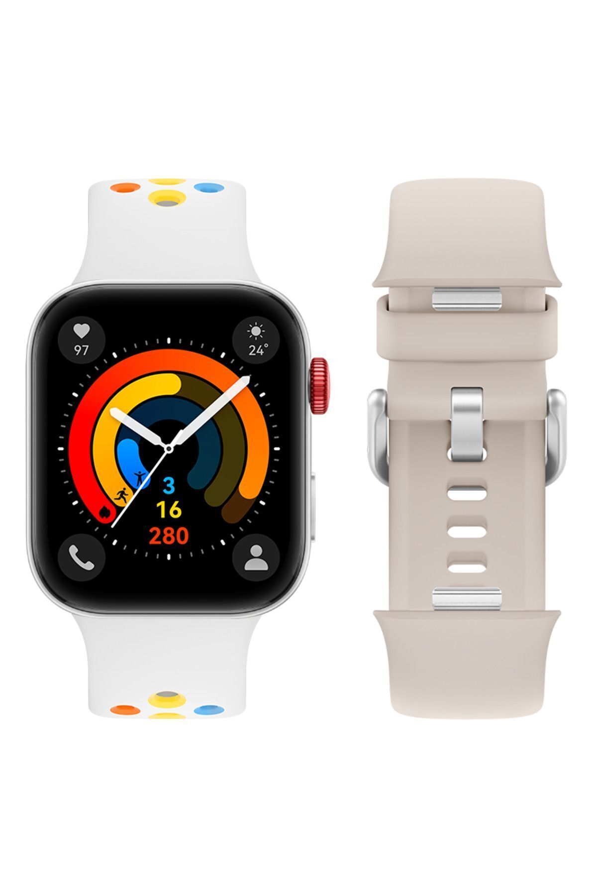 Huawei Watch Fit 3 BEYAZ SPORTS EDİTİON AKILLI SAAT (HUAWEİ TÜRKİYE ...