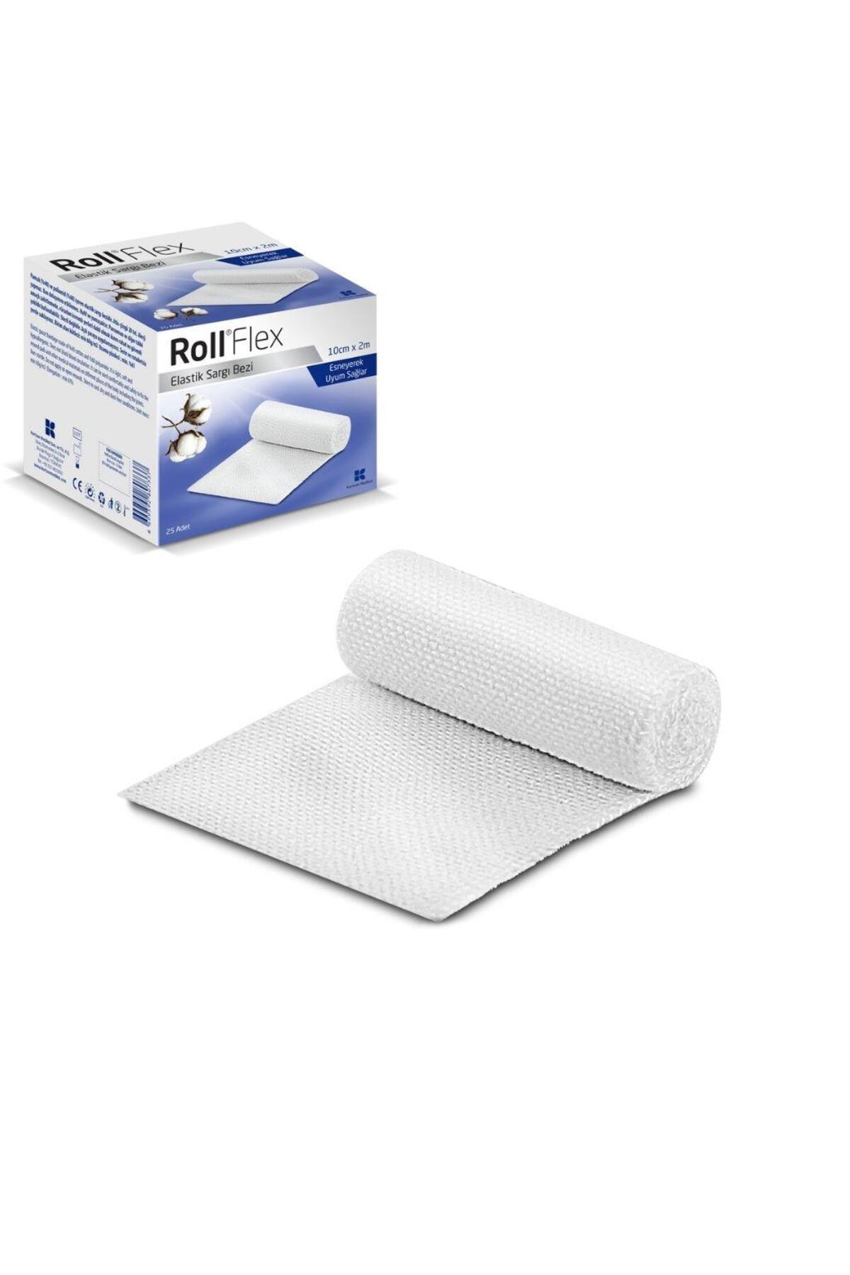 Roll Flex Elastik Sargı Bezi 10 Cm 2 M Fiyatı, Yorumları - Trendyol
