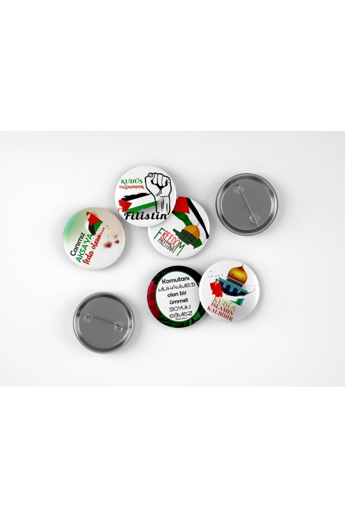 Genç Box Kudüs Rozetleri 5’li İğneli Rozet SetiFiyatı, Yorumları - Trendyol