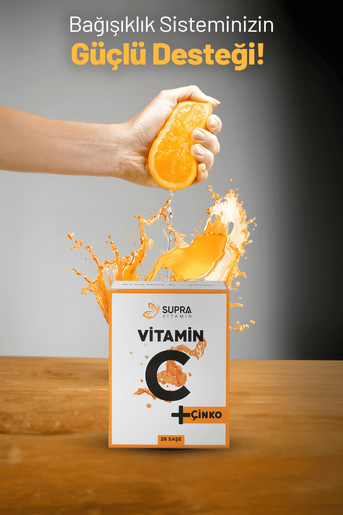 Supra Protein Supra Vitamin C + Çinko- Prebiyotik Inülin Ilaveli Toz ...