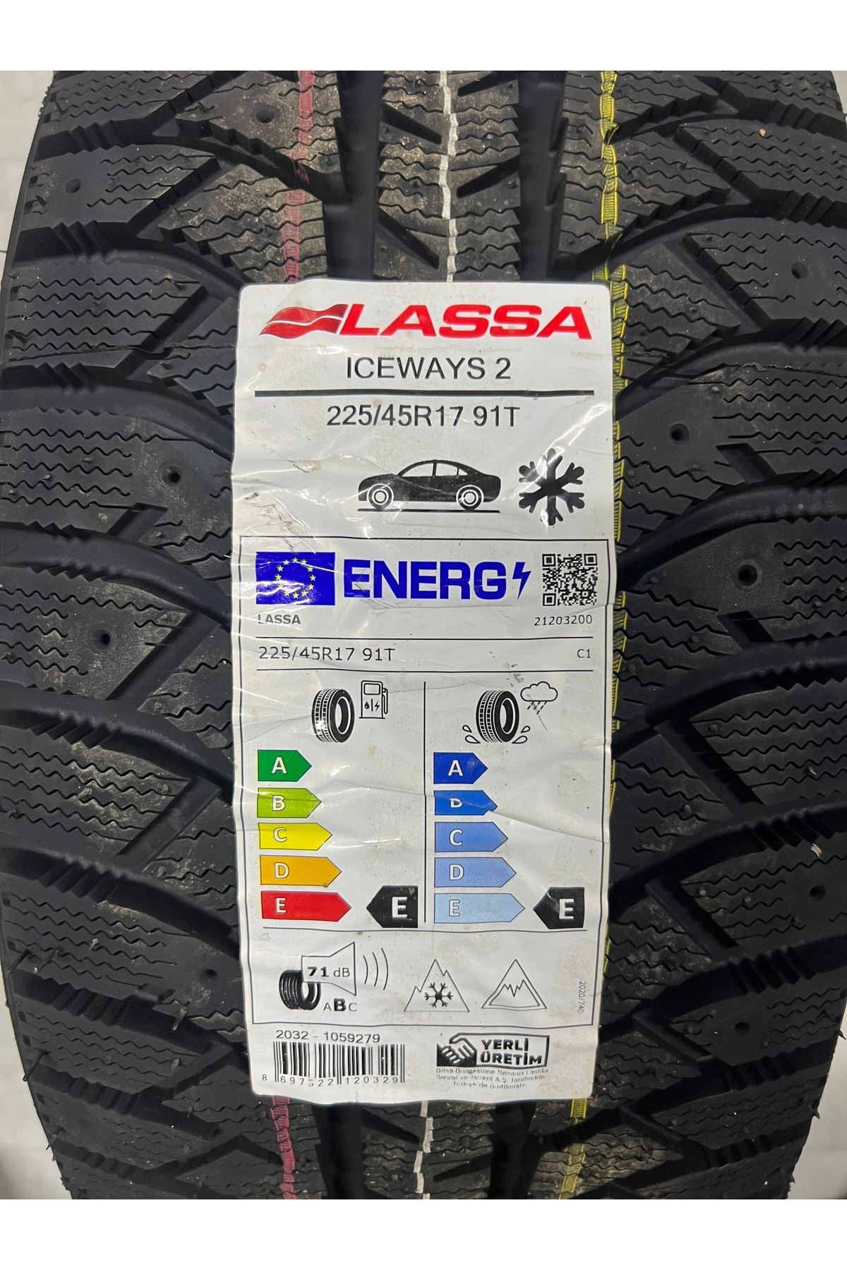 Lassa / 225/45R17 ICEWAYS 2 2023 KIŞ LASTİĞİ Fiyatı, Yorumları - Trendyol