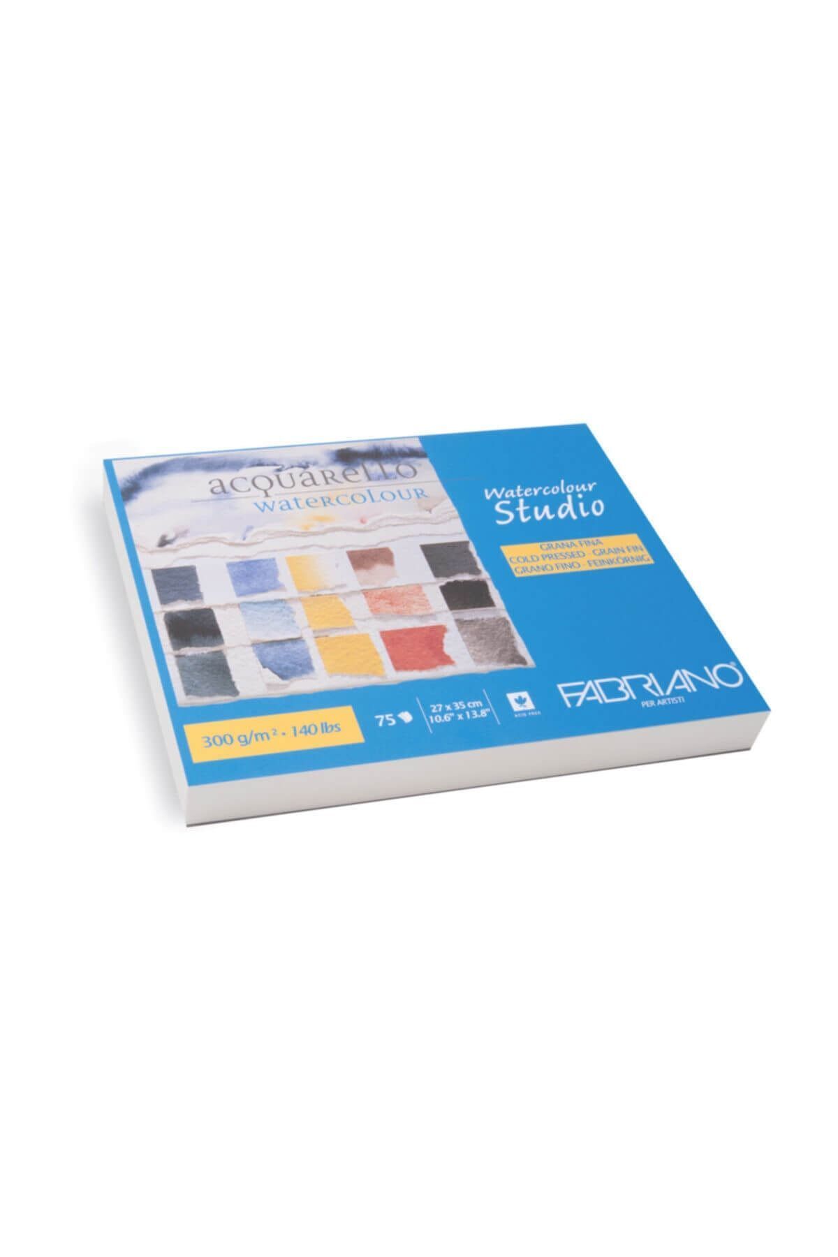 Fabriano Acquarello Studio Sulu Boya Blok 75 Sayfa 300gr. 27x35cm N ...