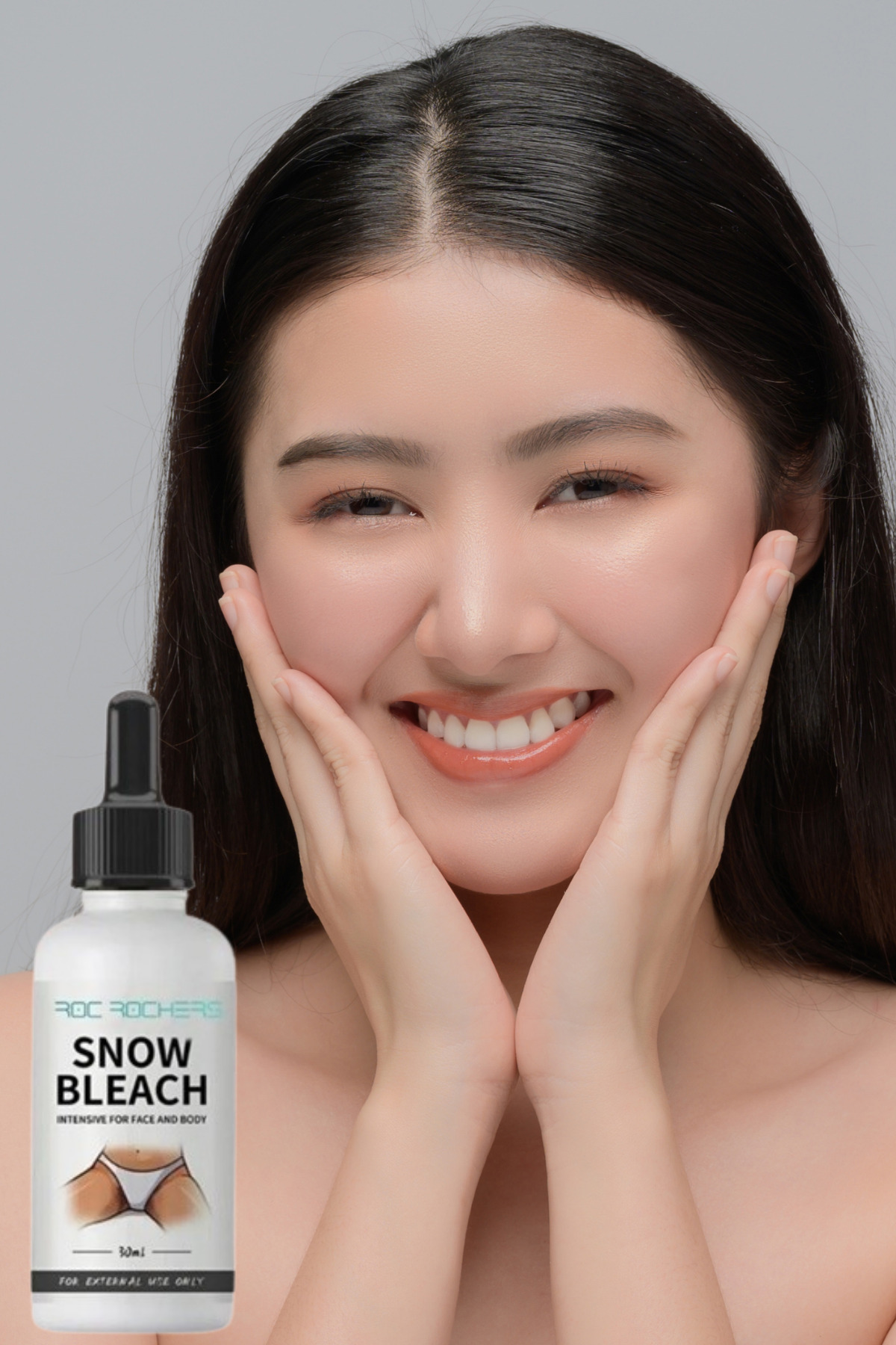 roc rochers Milk Beyazlatıcı Snow Bleach Serum & Etkili Beyazlatıcı ...