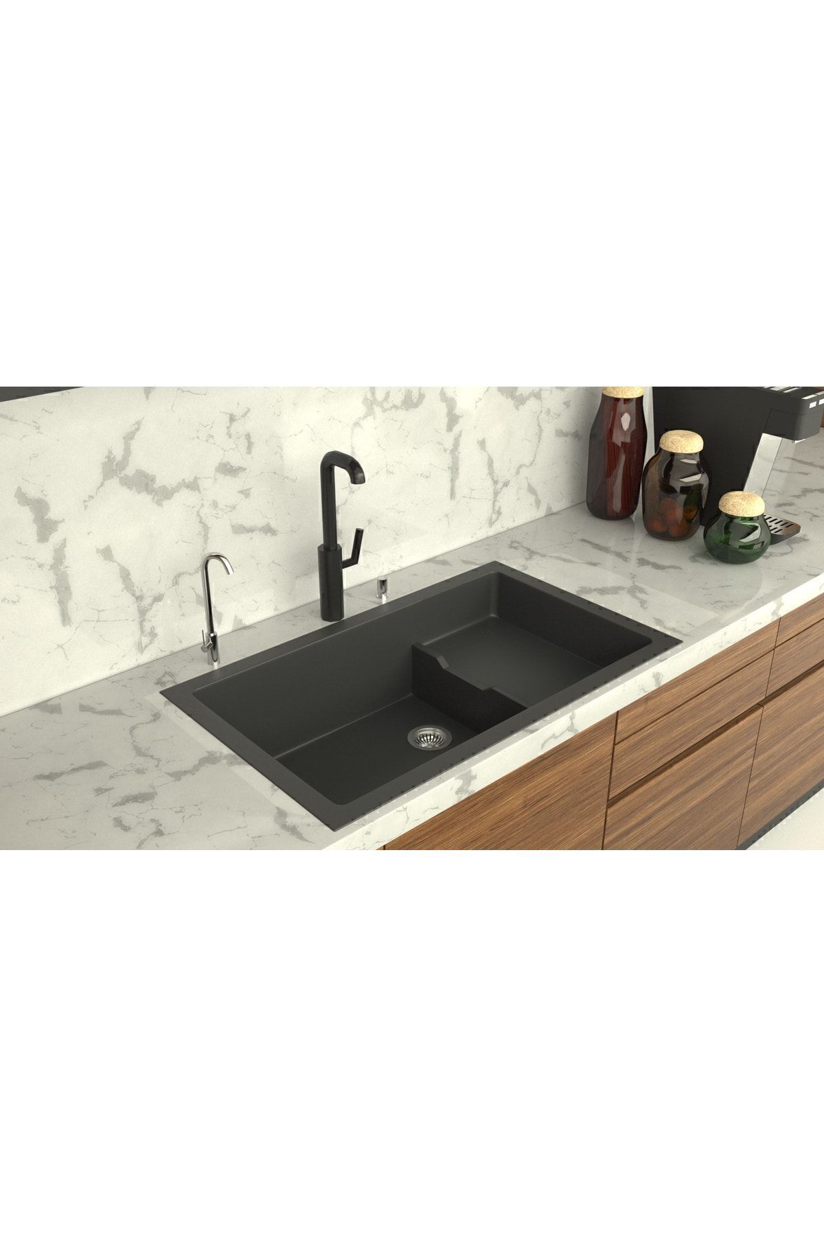 EVIER Granit Evye Voq Series Black (SİYAH) - Fiyatı, Yorumları