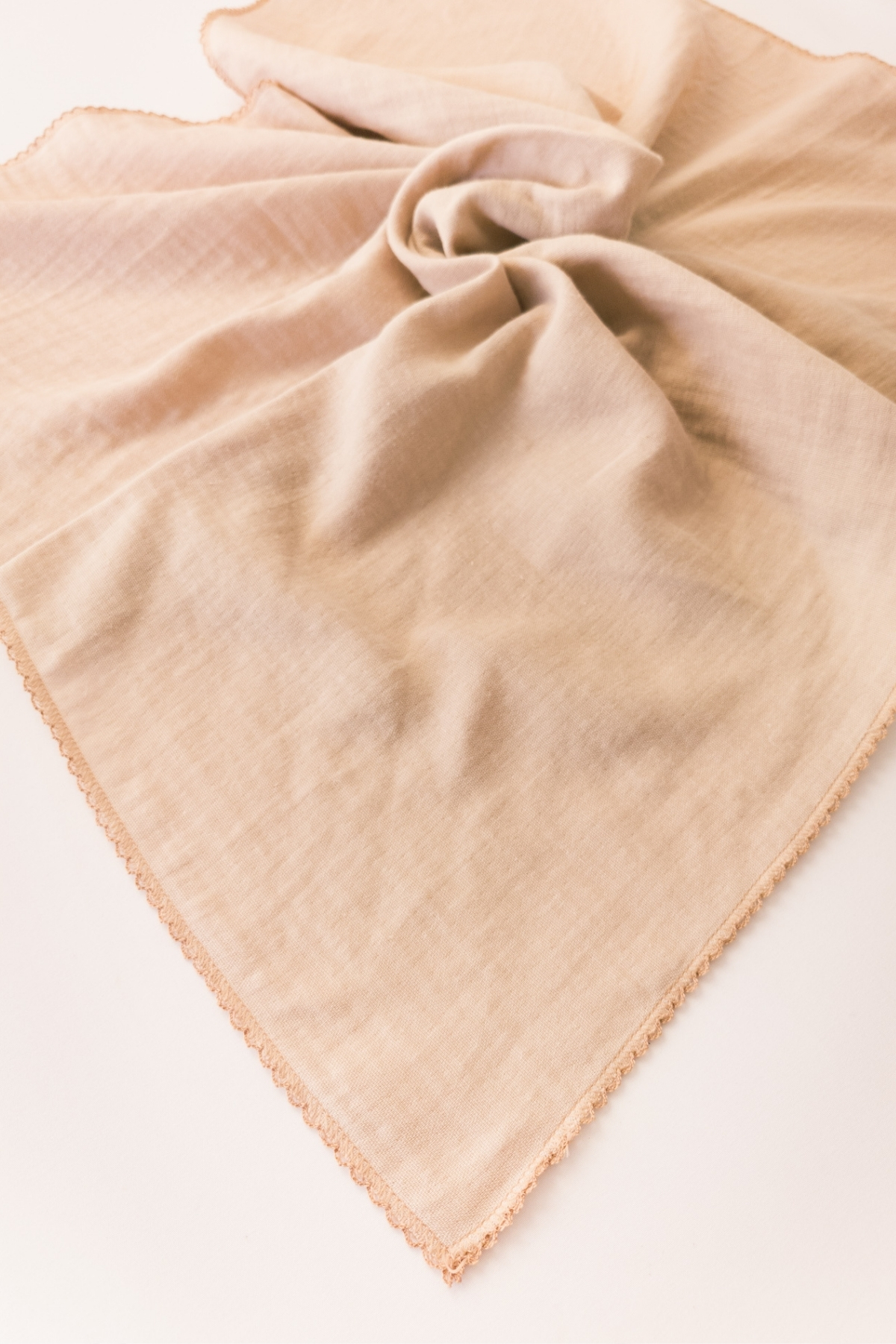 LAVORE Çok Amaçlı Tek Kat Puset, Bebek Arabası, Kundak 80x90 Bej Müslin ...