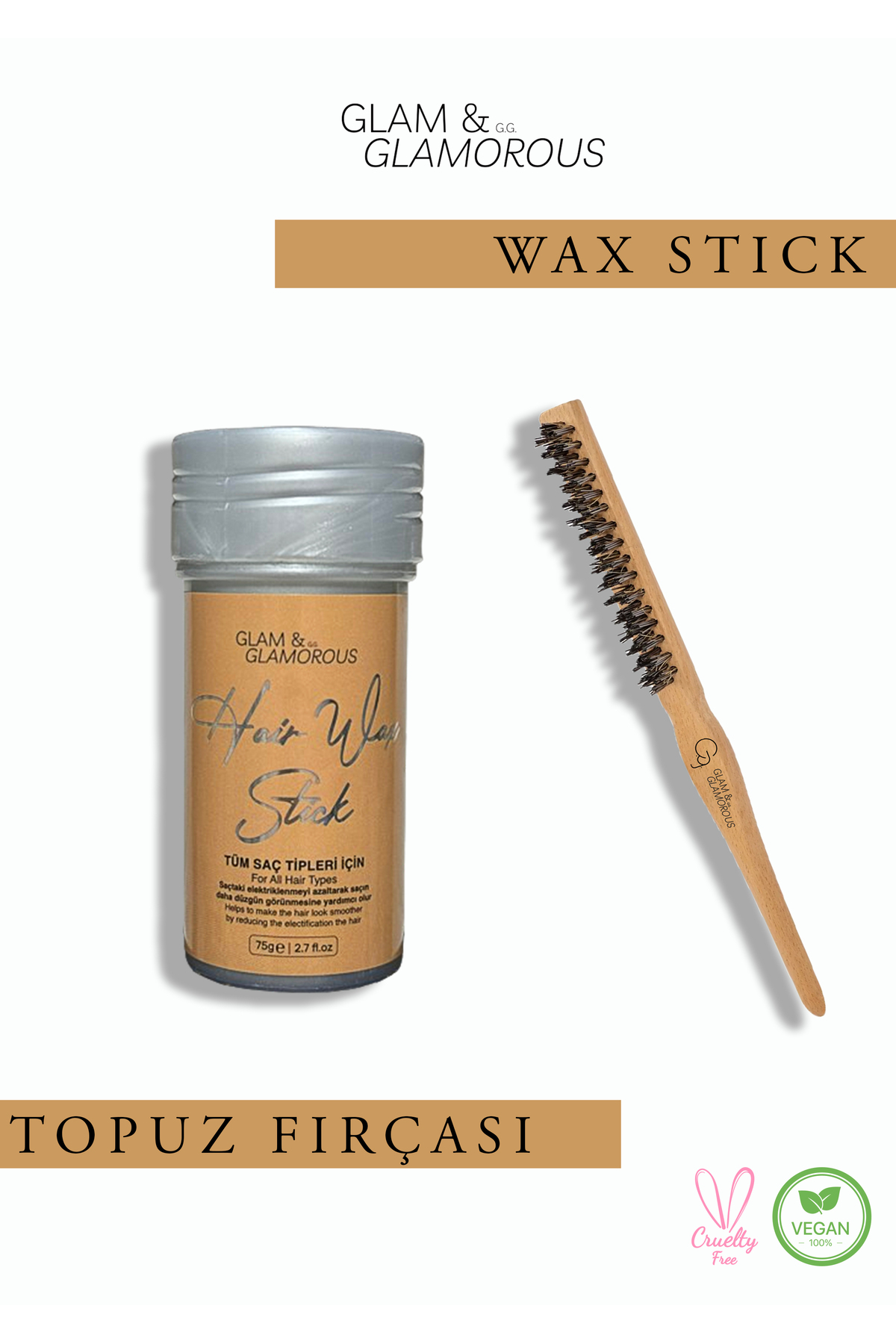 G.G. GLAM & GLAMOROUS Hair Wax Stick 75gr - Saç Sabitleyici ...