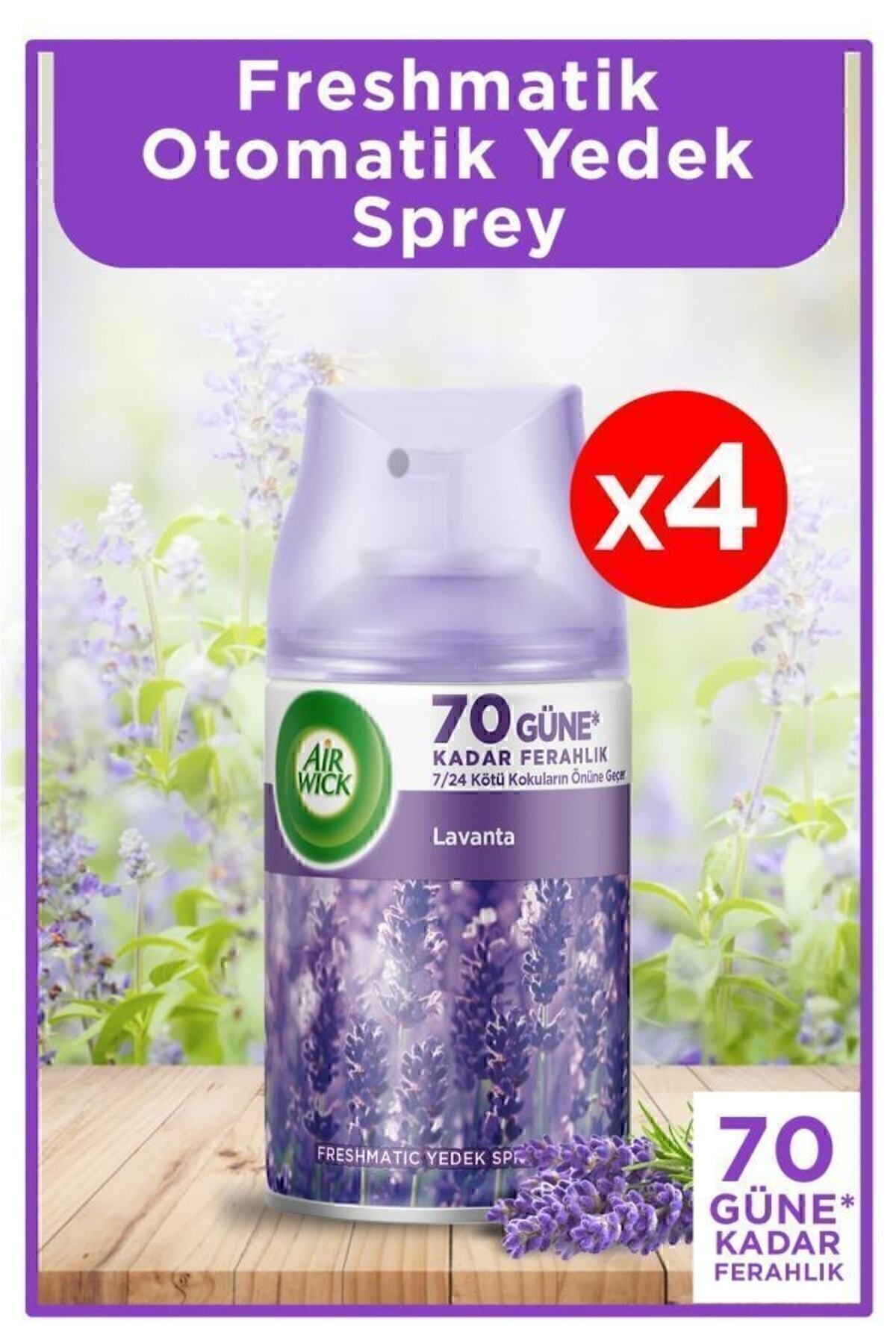Air Wick Oda Kokusu Freshmatik, Otomatik Sprey Makine Yedek Lavanta 250 ...