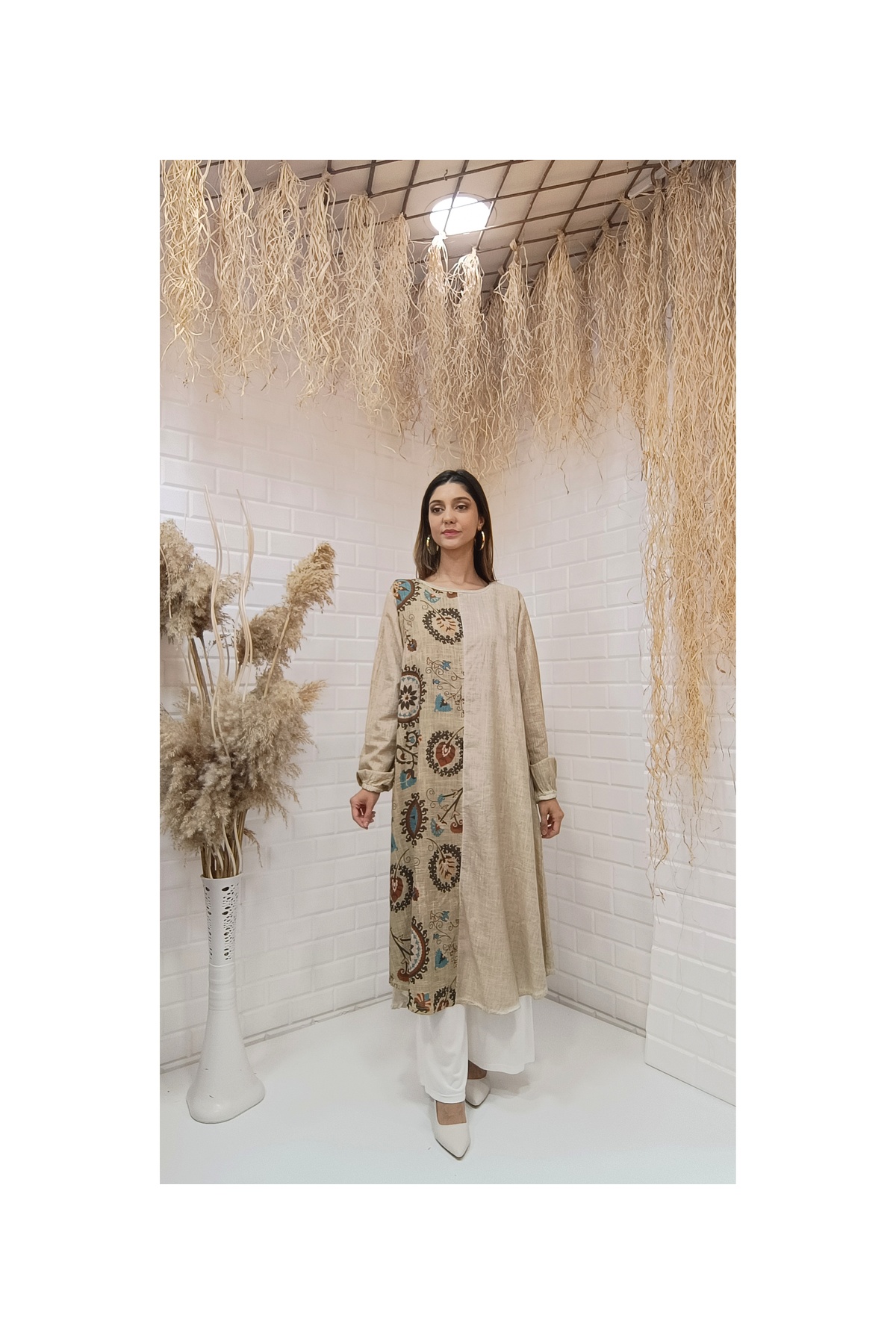 Henna Elisa Otantik Kök Boya Yıkama Tunik Krem Fiyatı, Yorumları - Trendyol