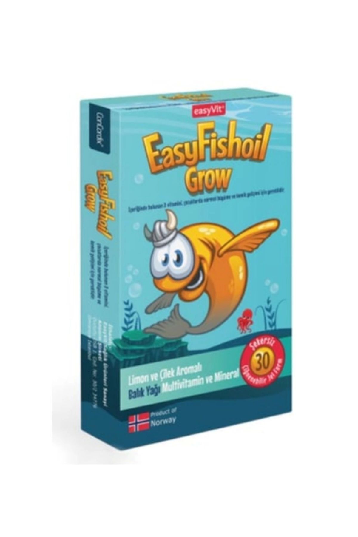easyfish EasyFishoil Grow 30 Jel Tablet - Fiyatı, Yorumları