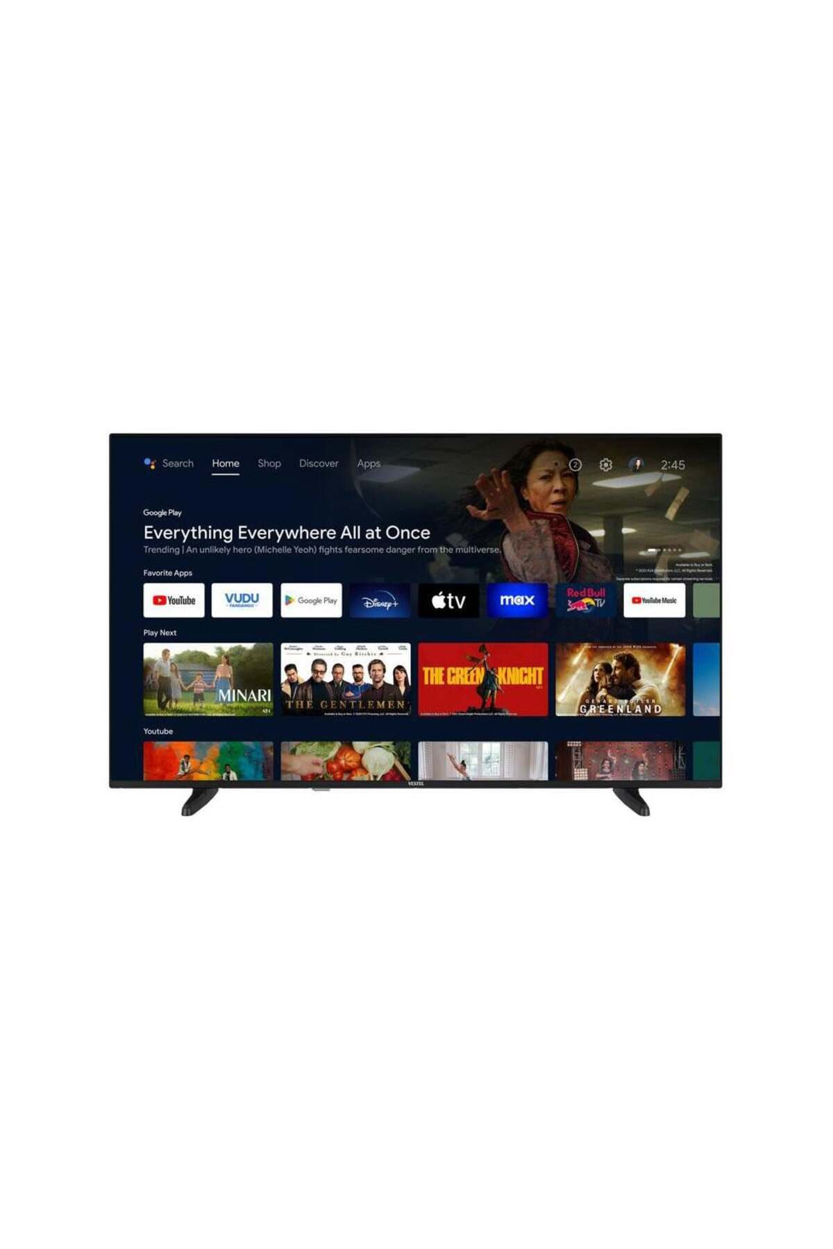 VESTEL 65QA9701 65inc 164 cm 4K UHD Android Smart QLED TV,Uydu Alıcılı - Fiyatı, Yorumları