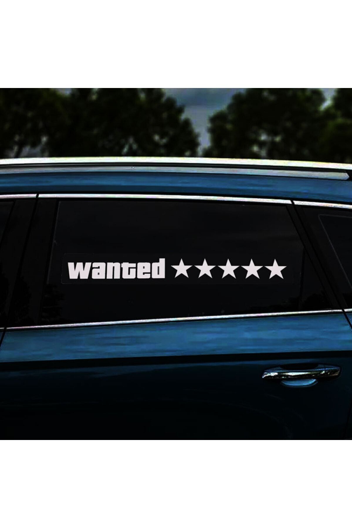 hancini Wanted Led Sticker 5 Yıldız Araba Cam İçi Led 5 Farklı Mod ...