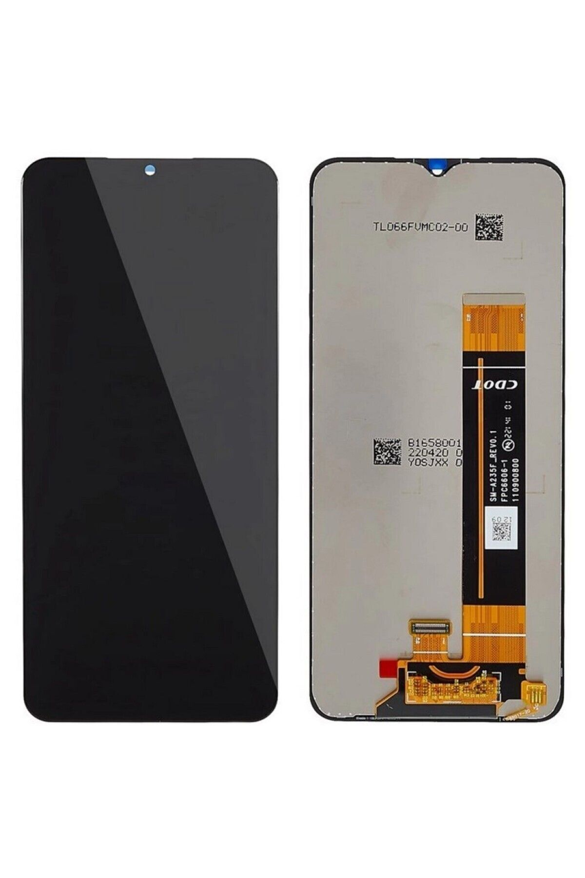 SASA SAMSUNG A23 A235 UYUMLU LCD DOKUNMATİK EKRAN ÇITASIZ SİYAH ...