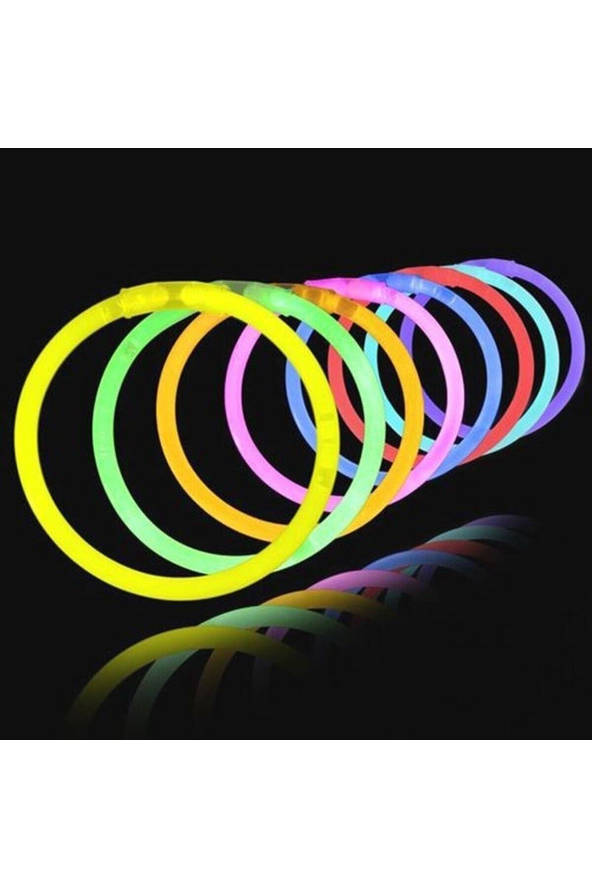pazariz Glow Stick Fosforlu Neon Çubuk Bileklik Parti Konser Bilekliği ...