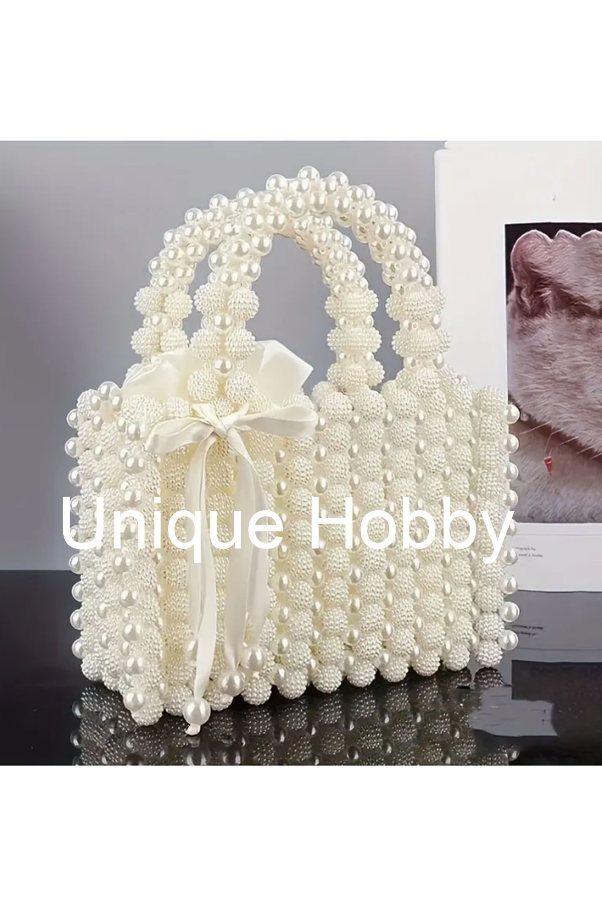 uniquehobby 500Gr 14mm Purple Pearl Beaded Blackberry Bag Set - Trendyol