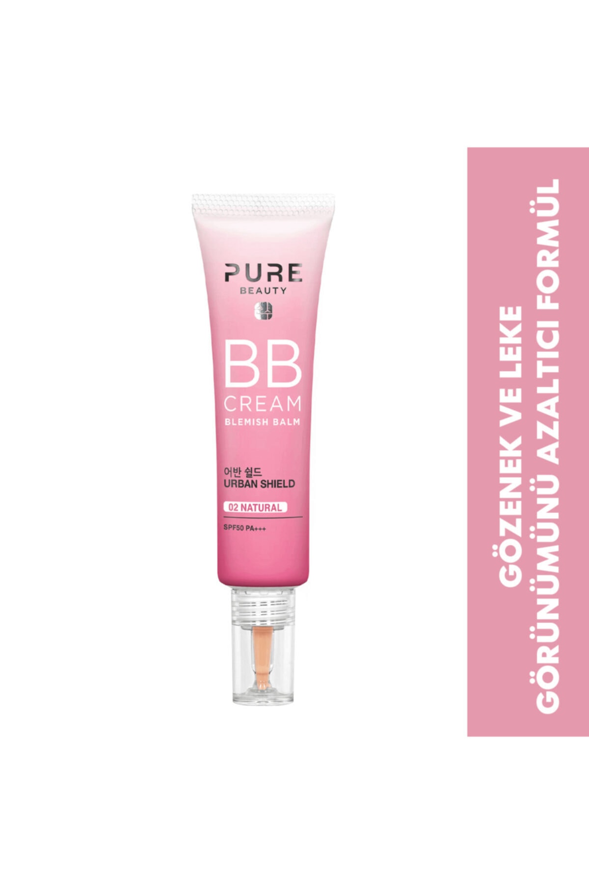 PURE BEAUTY Natural Looking Natural BB Cream Spf50 - Light, 30 Ml- Trendyol