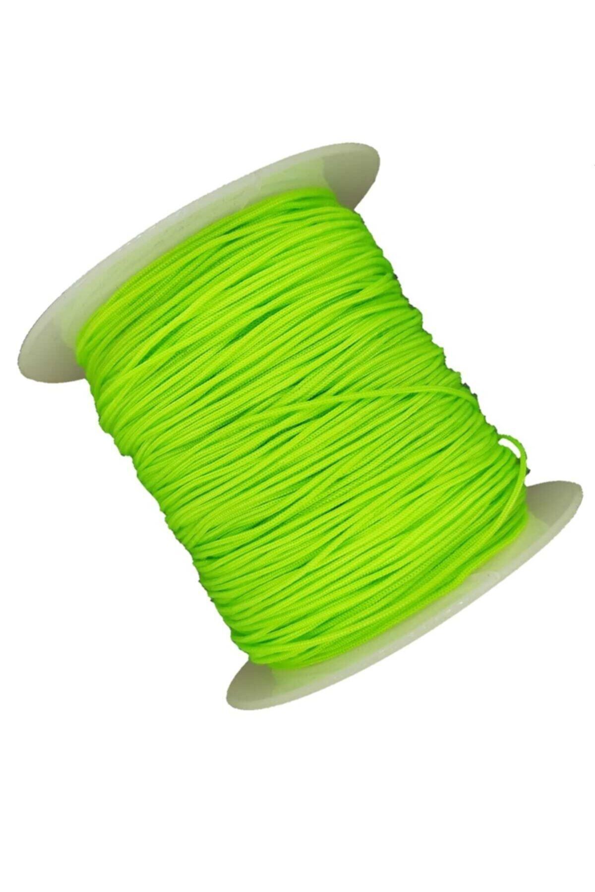 nzf Paracord Microkord 0.80 Mm Prayer Beads, Bracelet Thread Neon Green (PRICE IS 10 METERS ...