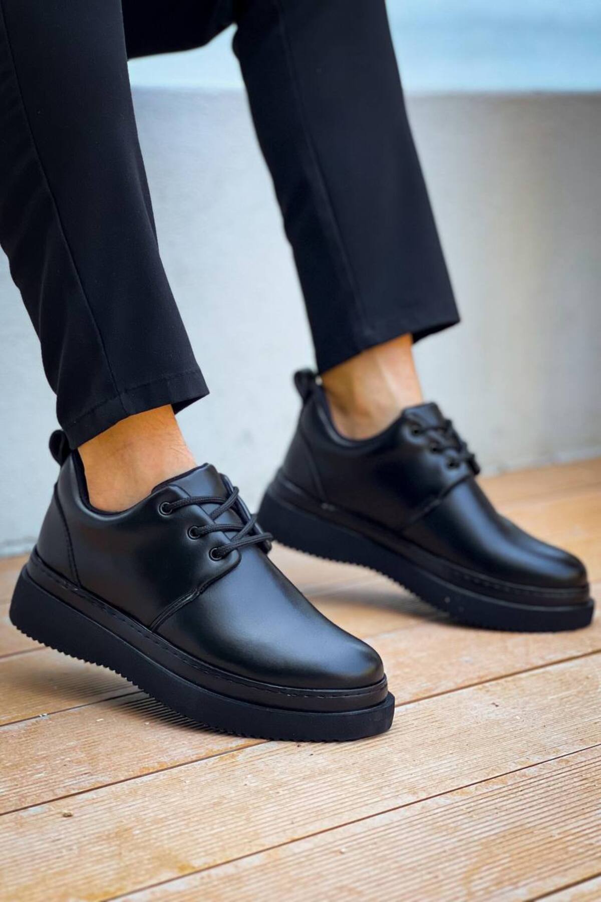 Mardel Store MRDL-X3 Bağcıklı Ortopedik Rahat Taban Cilt Erkek Spor ...