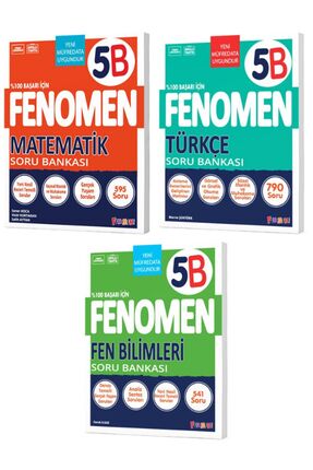 📚 Fenomen 5. Sınıf Matematik Soru Bankası ile Başarıyı Yakala!