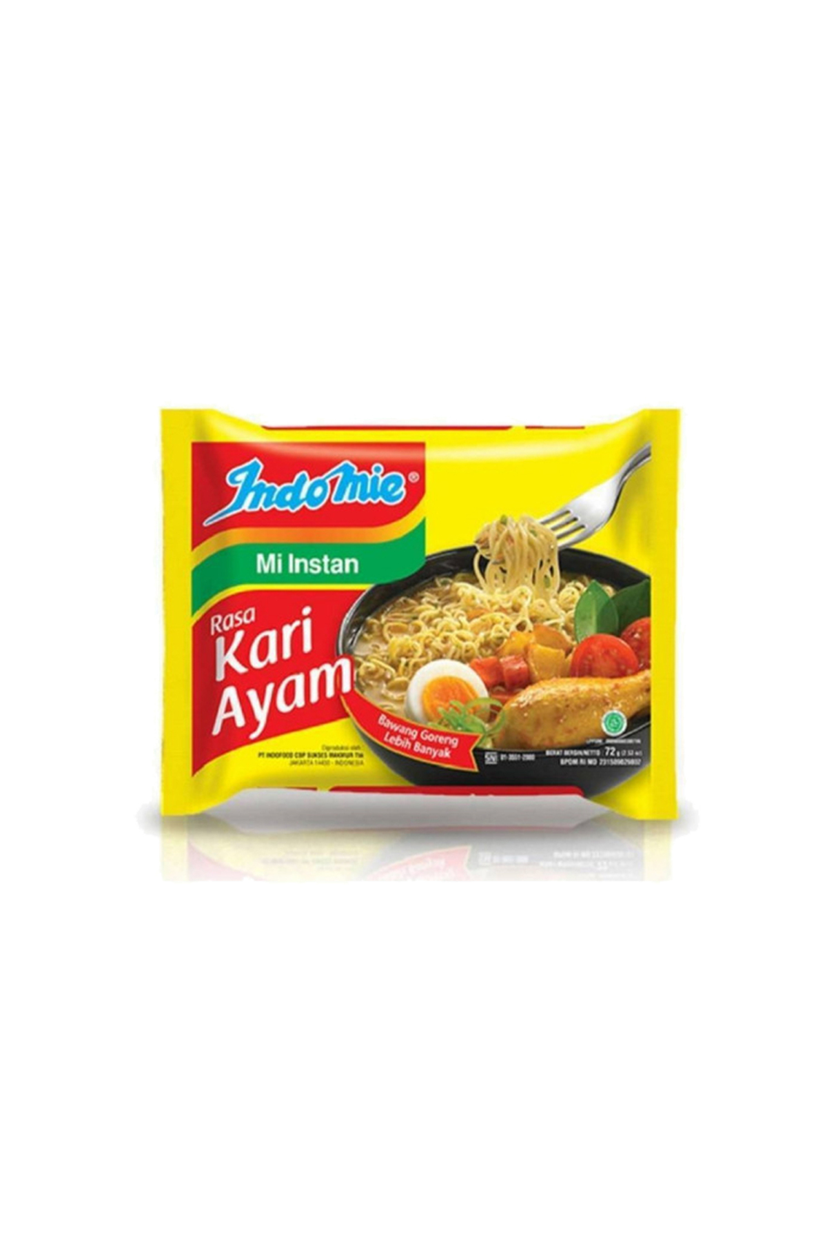 Indomie noodles Kari Ayam 72gr 1 paket - Fiyatı, Yorumları