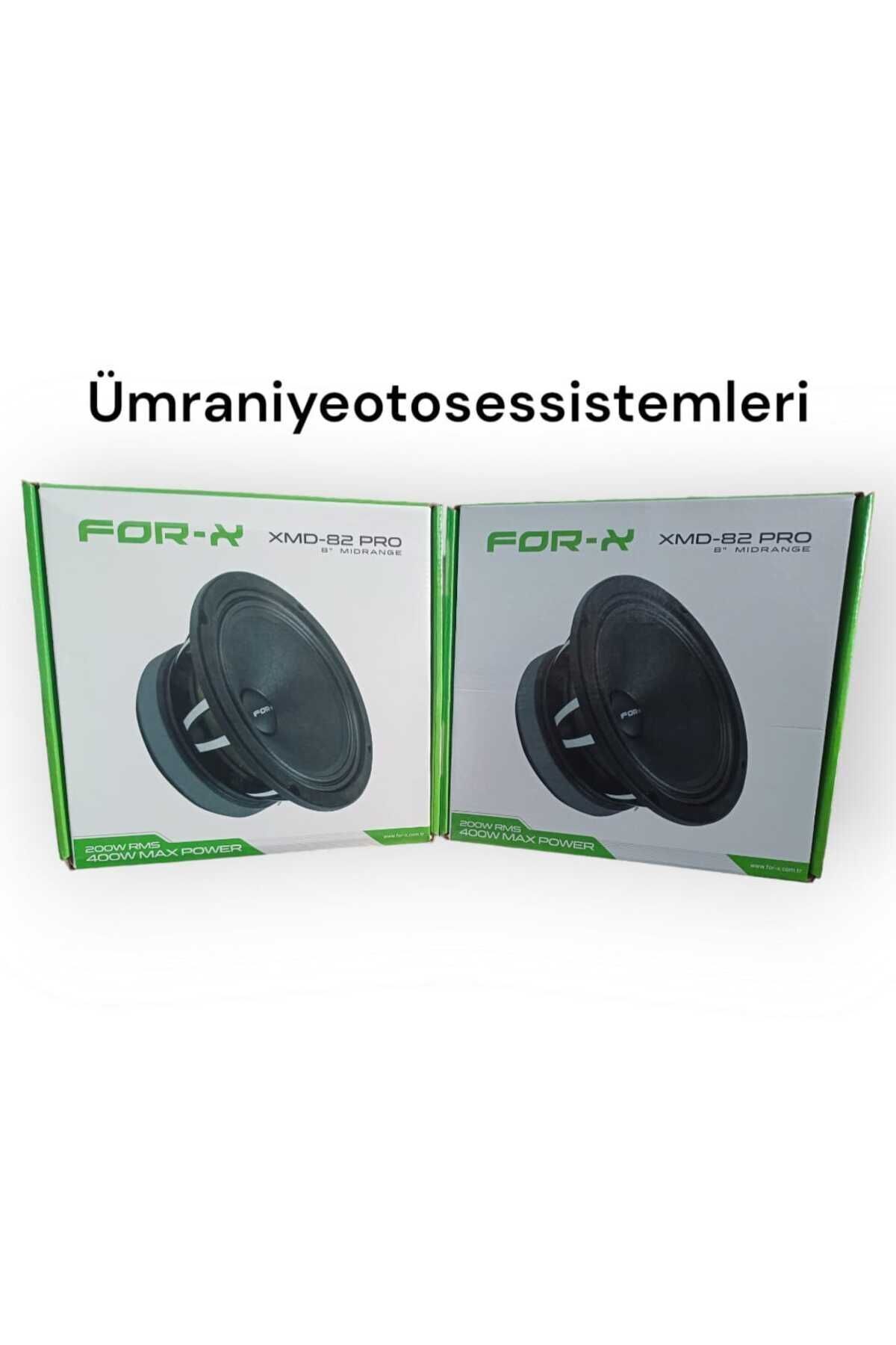 FORX5 XMD 82 PRO 20 CM 400 W 200 RMS FORFOSYONEL MİDRANGE TAKIMI - Fiyatı, Yorumları