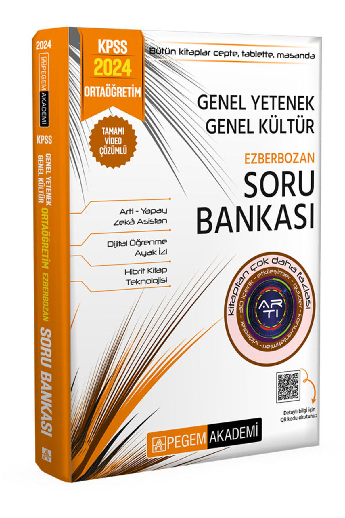 Pegem Akademi Yayıncılık 2024 KPSS Genel Yetenek Genel Kültür Ortaöğretim Ezberbozan Soru ...