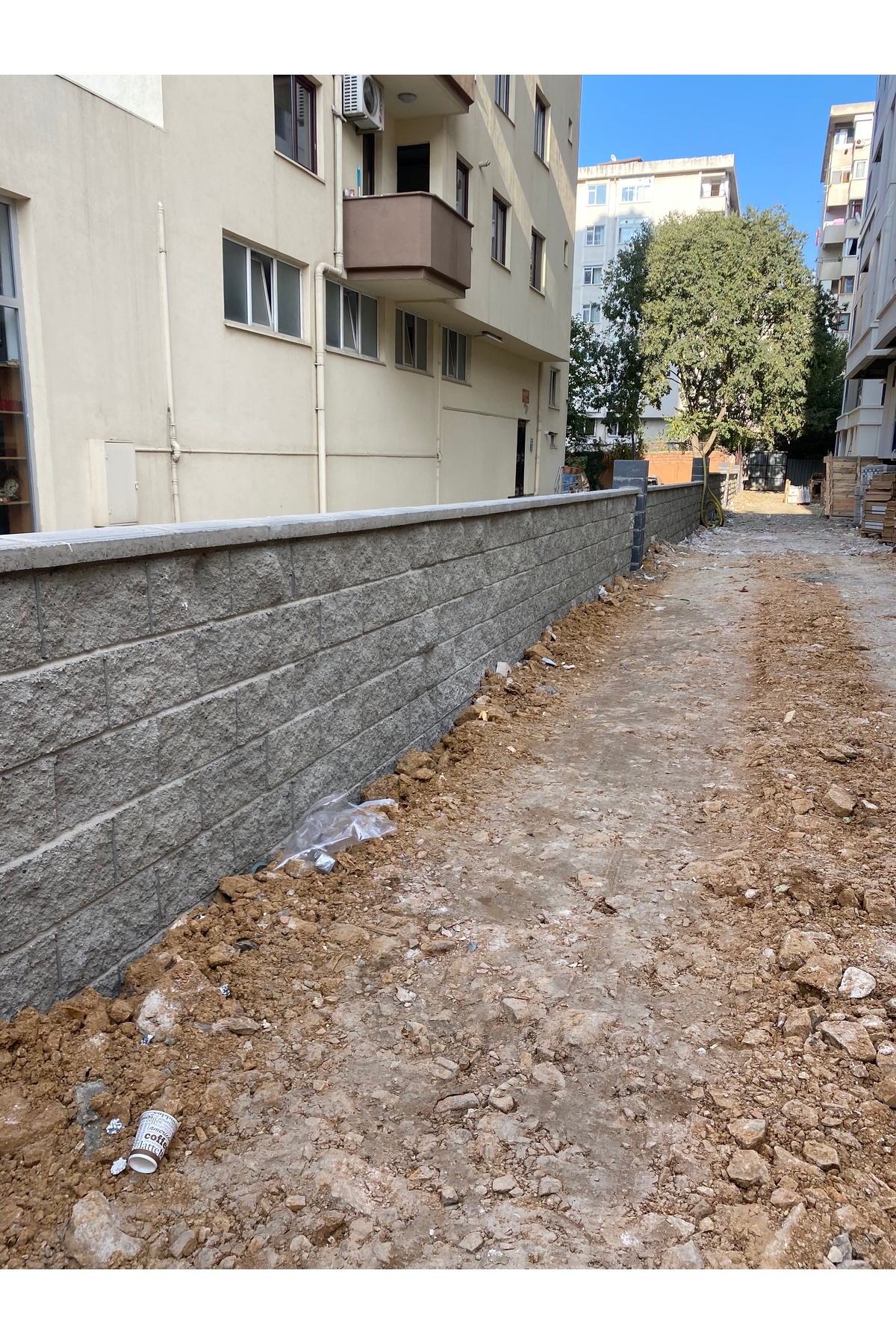 yapıtaş Kırma Blok Beton Blok 1 Adet Bahçe Duvar Malzemesi Pirket ...