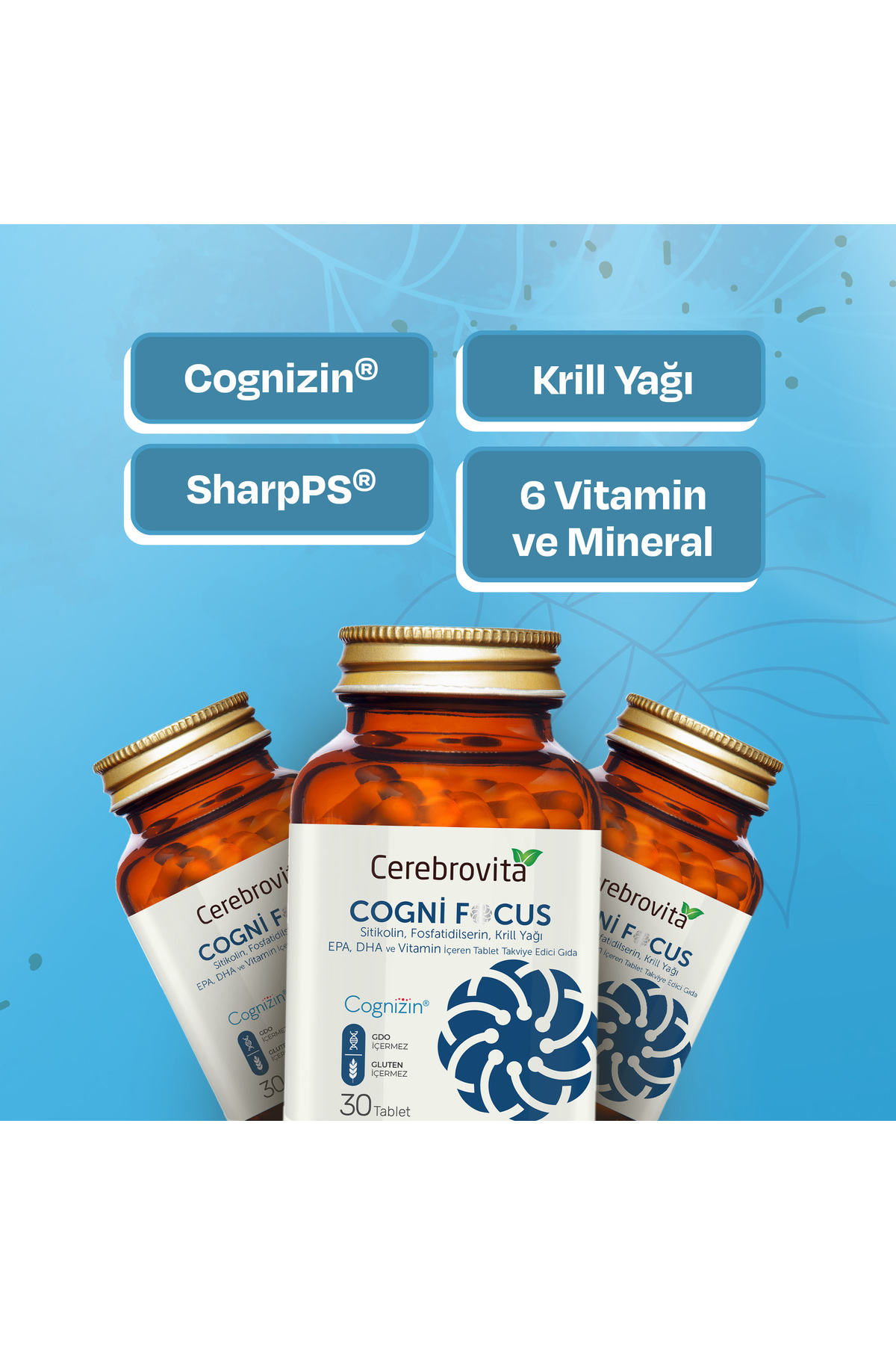 Cerebrovita Cogni Focus Tablet Fiyatı, Yorumları - Trendyol