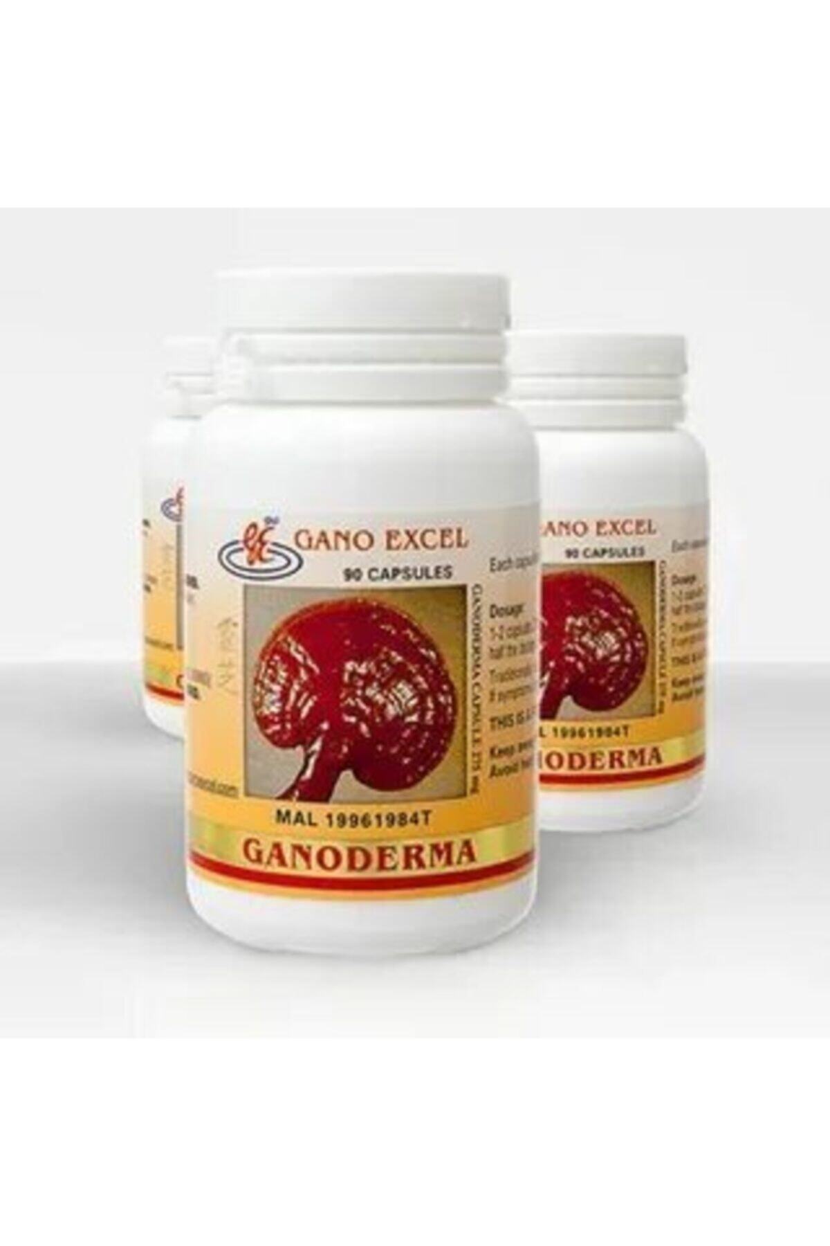 GanoExcel Ganoderma Kapsül, Excellium Kapsül, Reishi Gold Kapsül 3lü ...