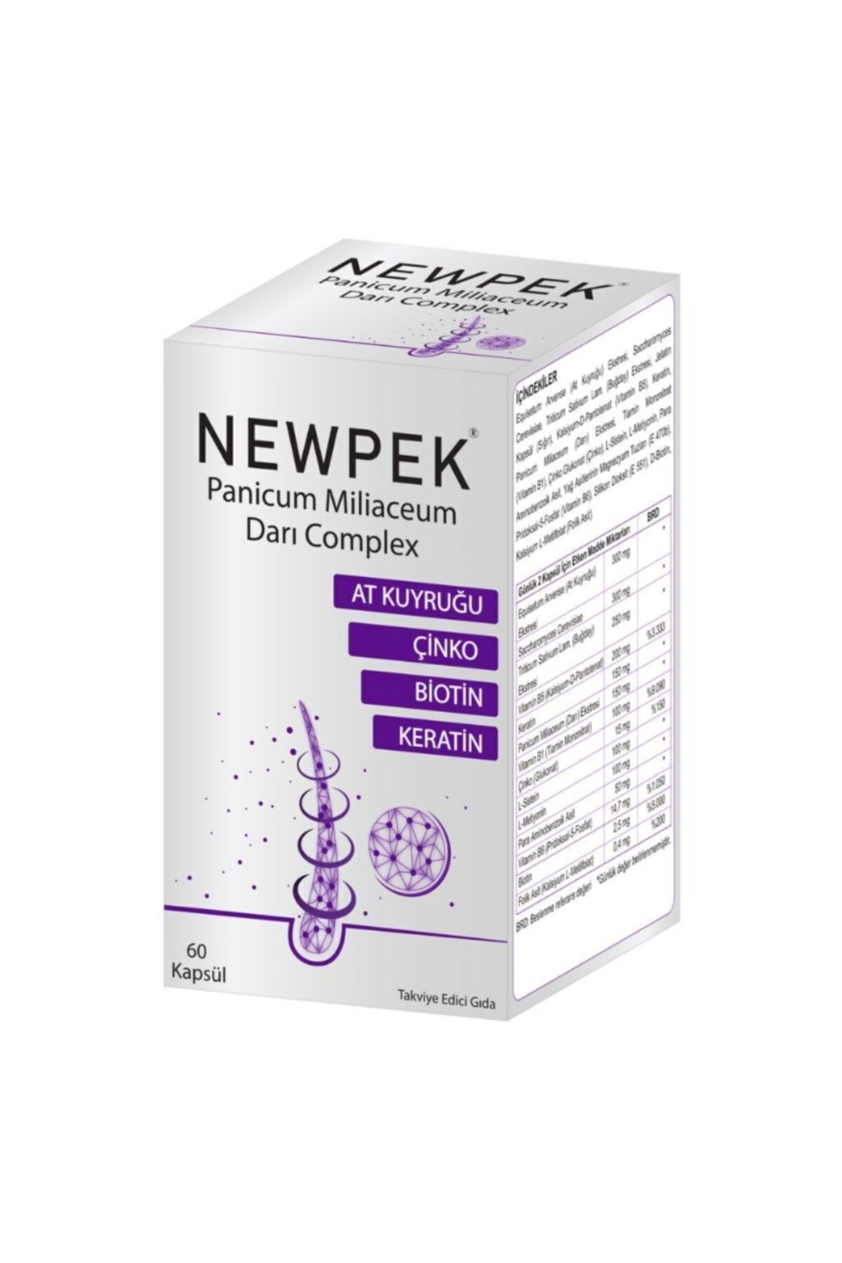 Newpek Panicum Miliaceum Darı Complex 60 Kapsül Yorumları - Trendyol